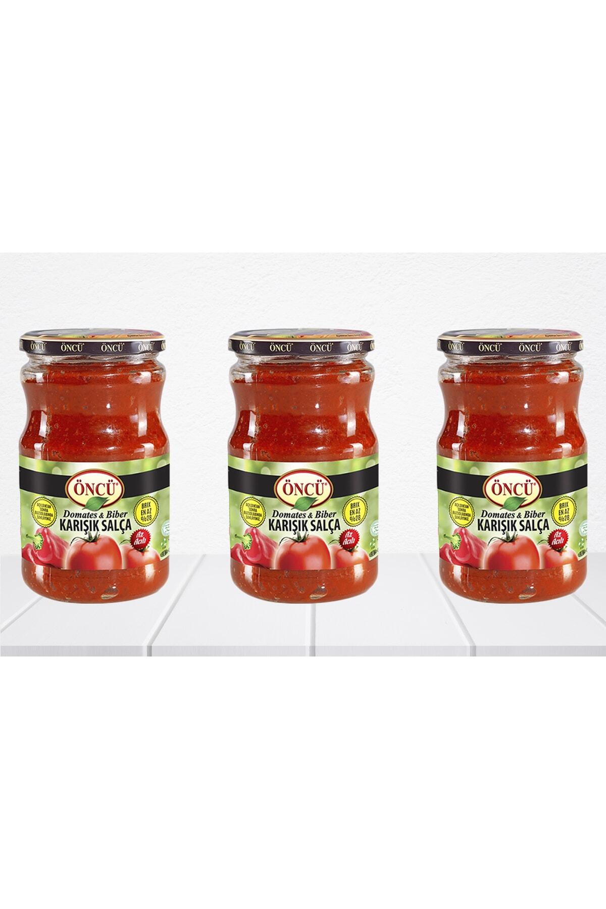 Öncü Karışık Salça 700 g 3 adet - Fiyatı, Yorumları