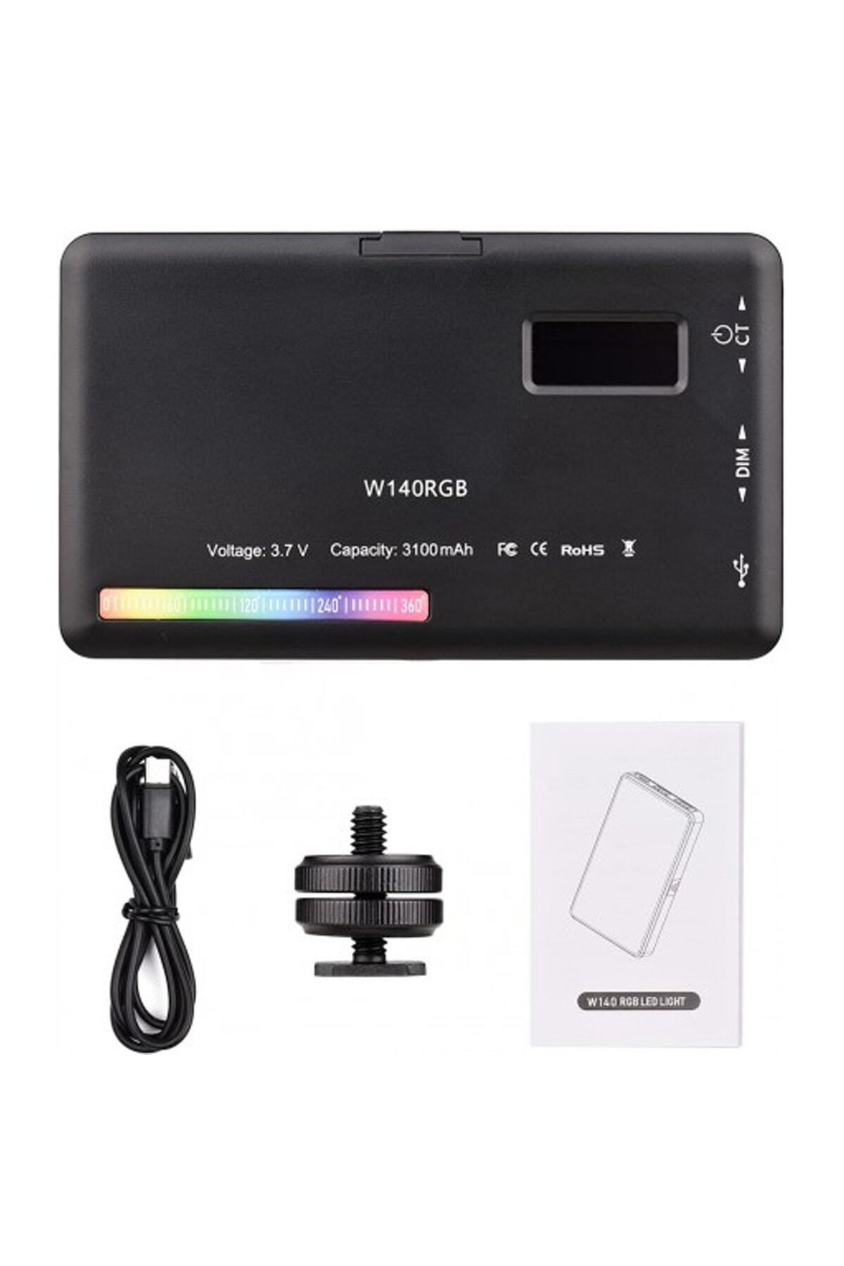 FototekFotograf W140 Rgb Led Işık Paneli 2500K-9500K Fotoğraf Video ...