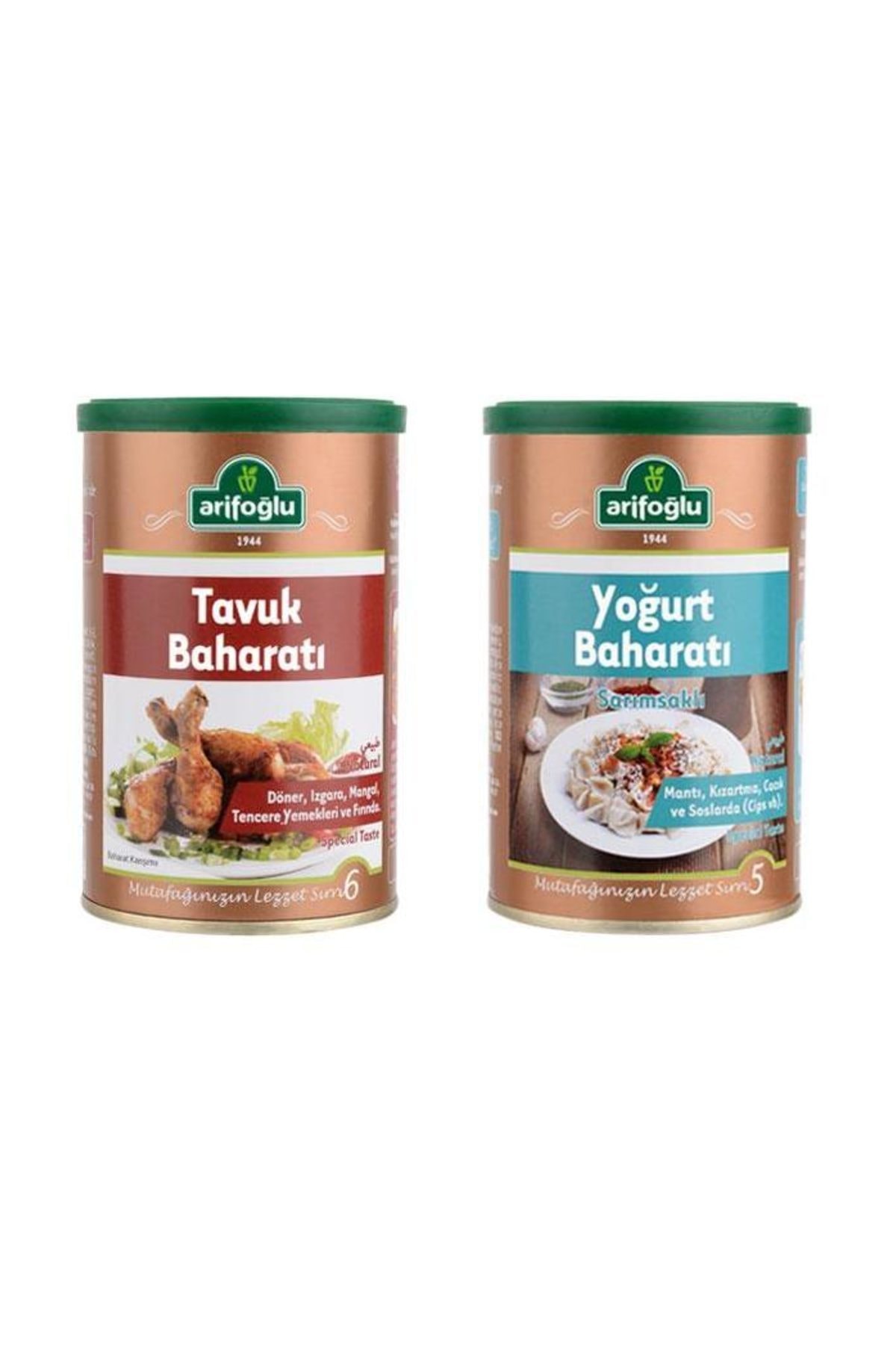 Arifoğlu Tavuk Baharatı 180g + Yoğurt Baharatı 130g Fiyatı, Yorumları ...