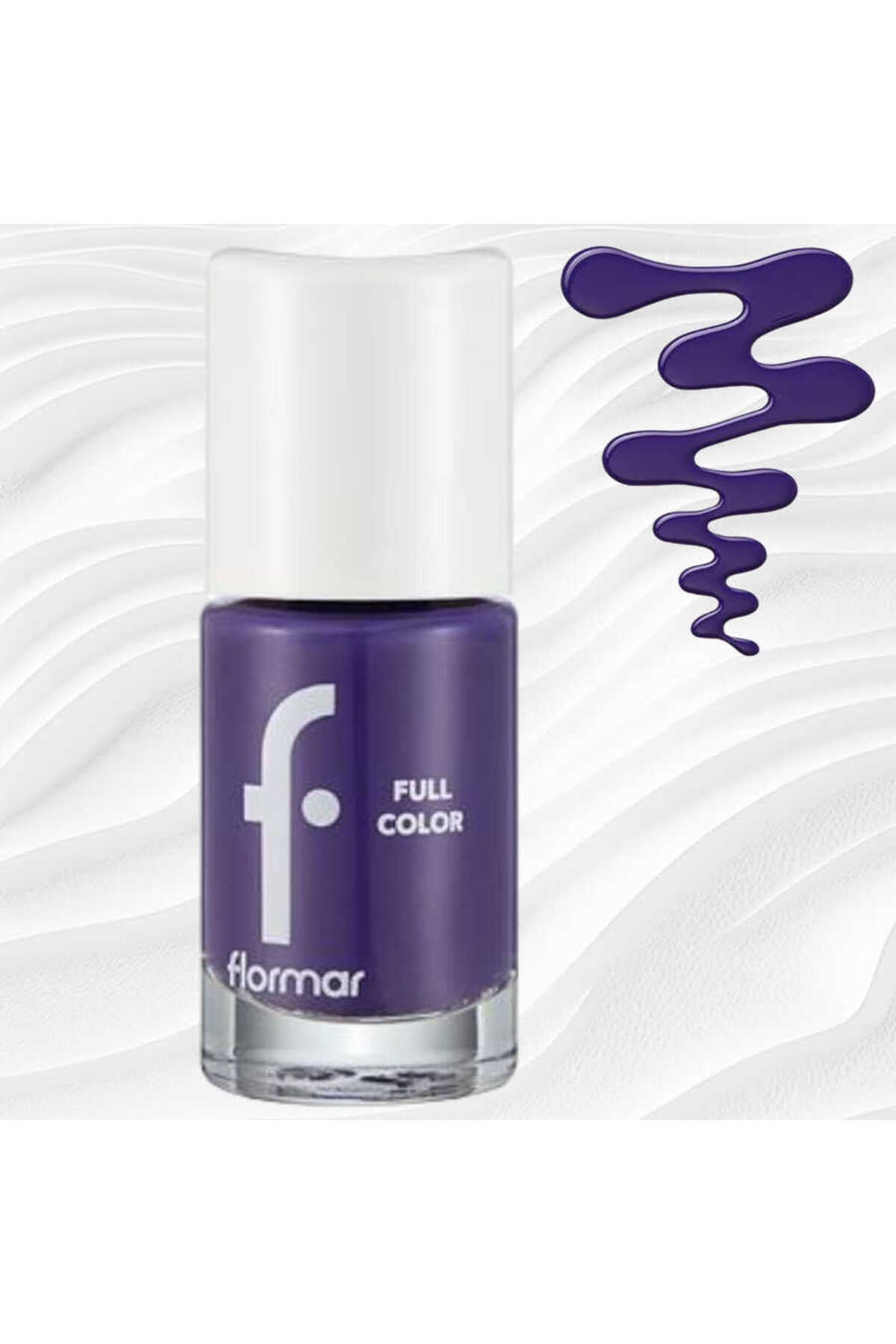 فلورمار Flormar رنگ ناخن پر پیچیده 17 | شیکولات