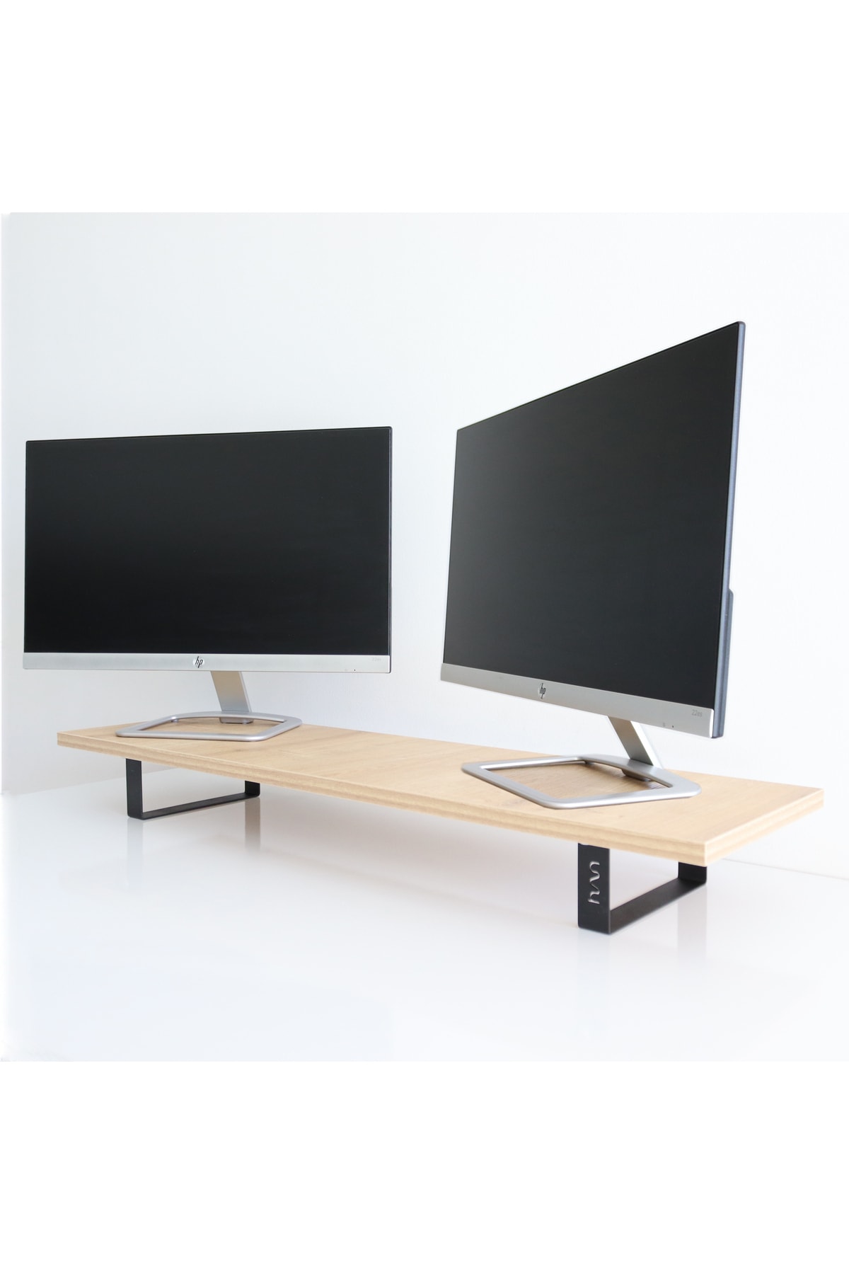 Hansdo DUAL MONITOR STAND – DUAL MONITOR STAND – MONITOR RISE – MDF LAM ...
