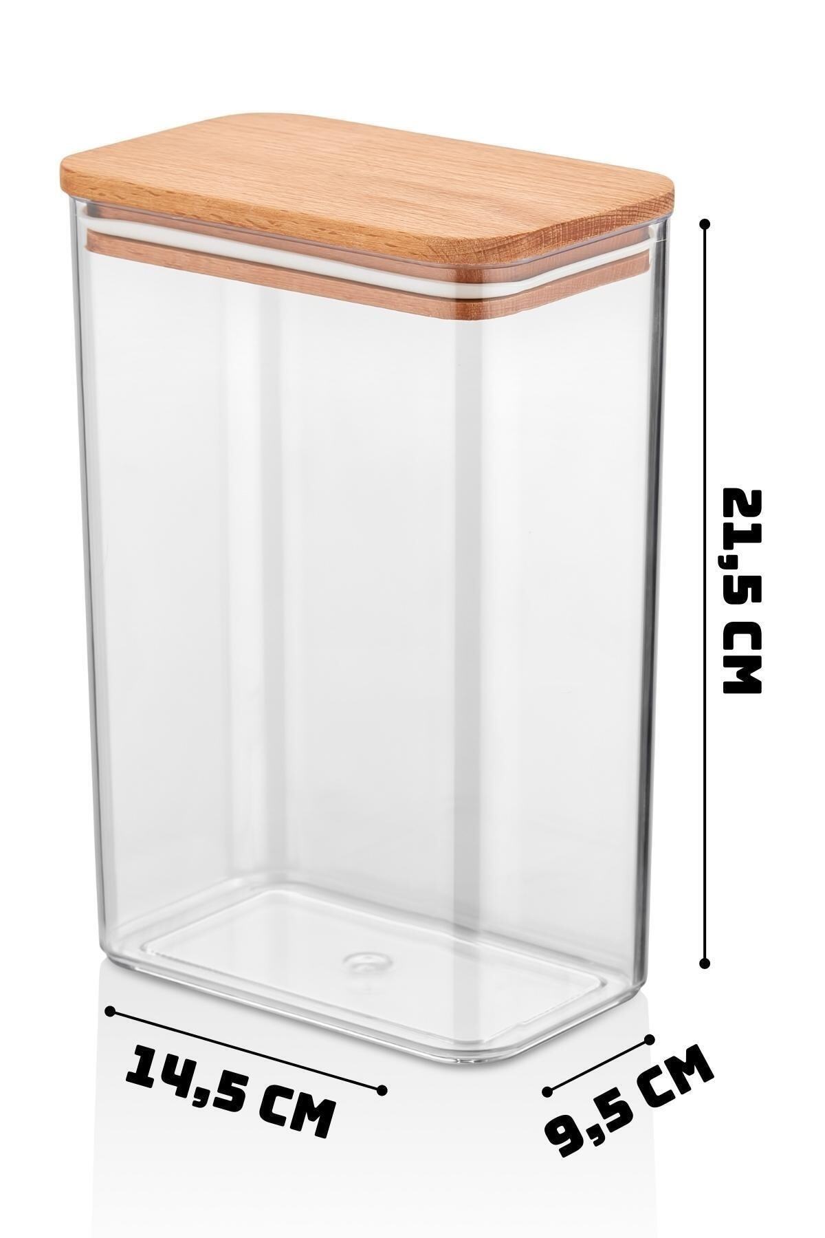 Nandy Home Doğal Ahşap Kapaklı Silikon Contalı 2'Li Set Ivy Tablet ...