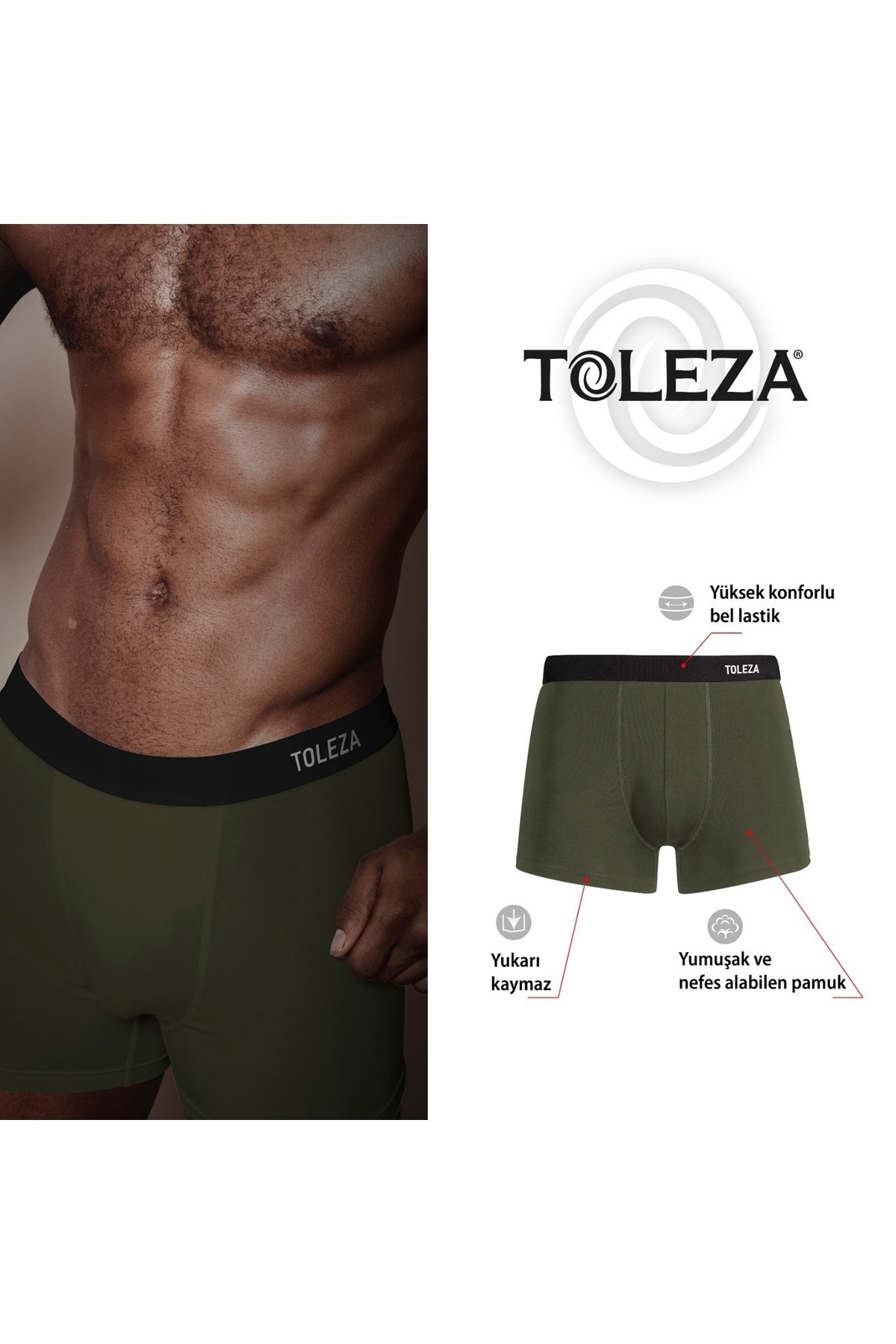 TOLEZA Erkek Boxer 3 Lü Lıkralı Pamuk Fiyatı, Yorumları - Trendyol