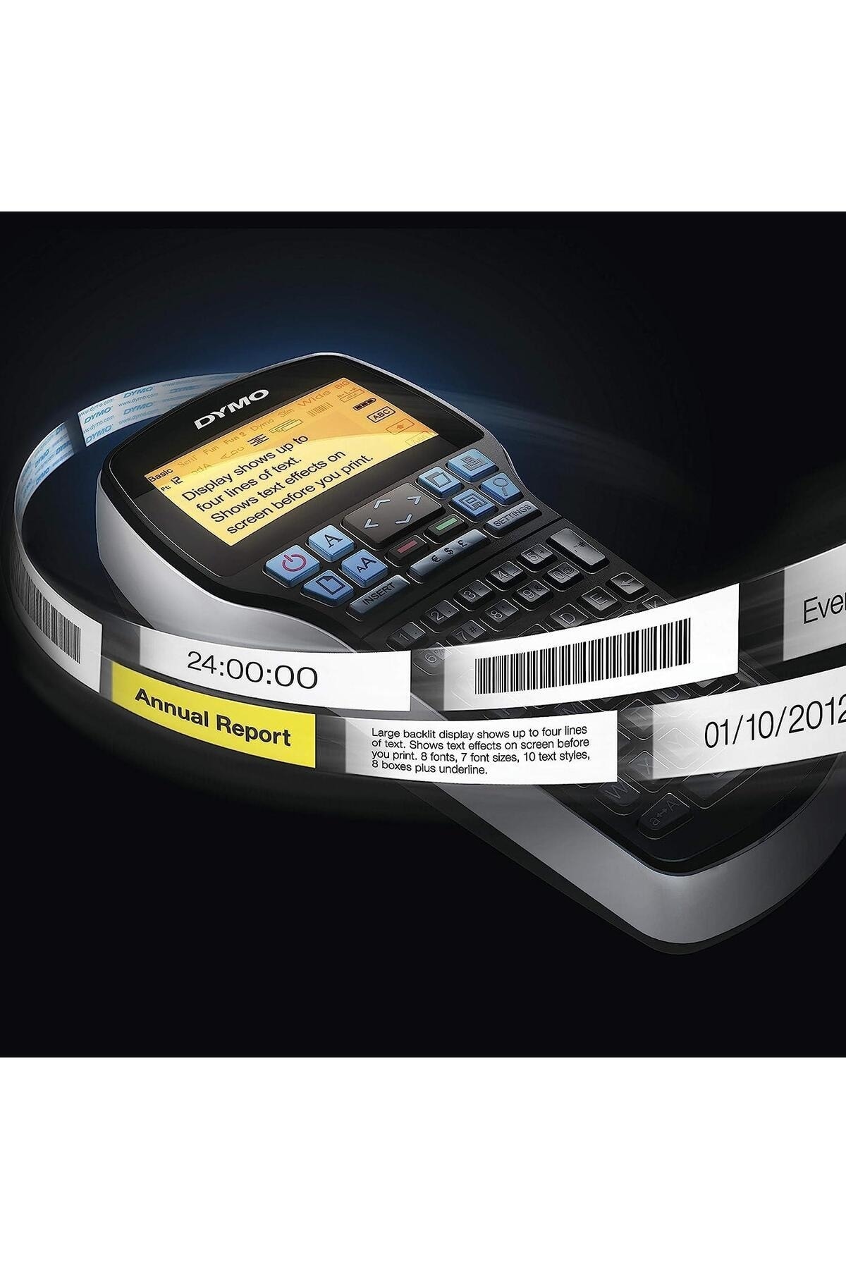 Dymo LabelManager 420P yüksek performanslı etiketleme aleti, çantalı ...