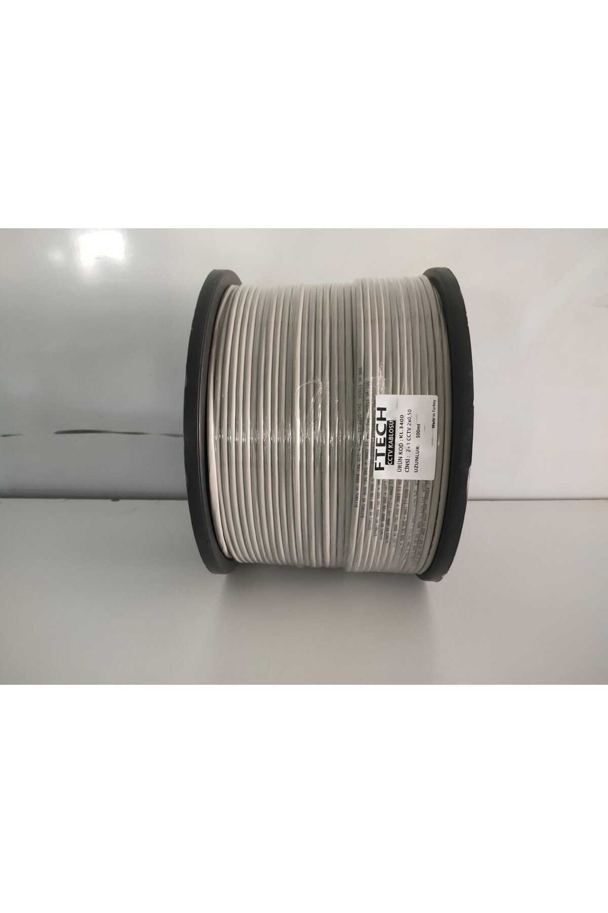 FTECH Kamera Kablosu Cctv 2 1 0.50 Cctv Kablo 500 Metre - Fiyatı, Yorumları