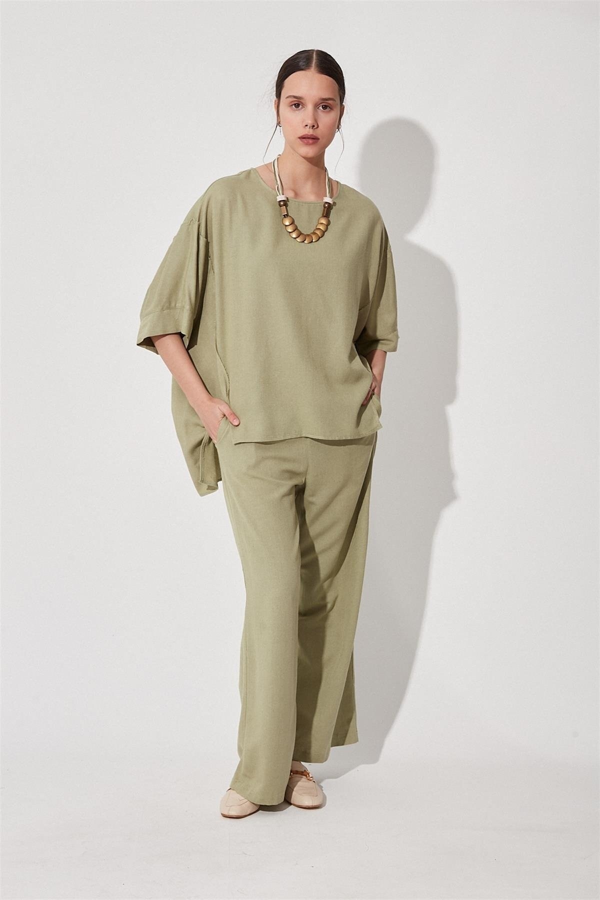 ms perry Kadın Bluz Pantolon Takımı 50816 Fiyatı, Yorumları - Trendyol