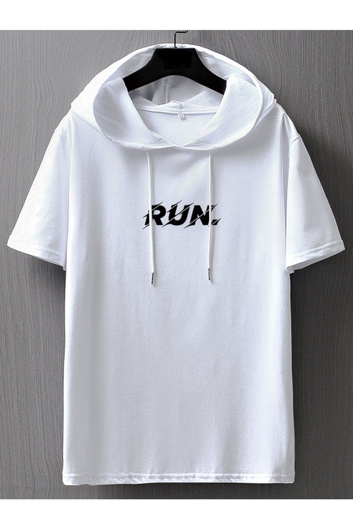 İmpavido oversize t-şhirt siyah baskılı ''RUN'' - Fiyatı, Yorumları