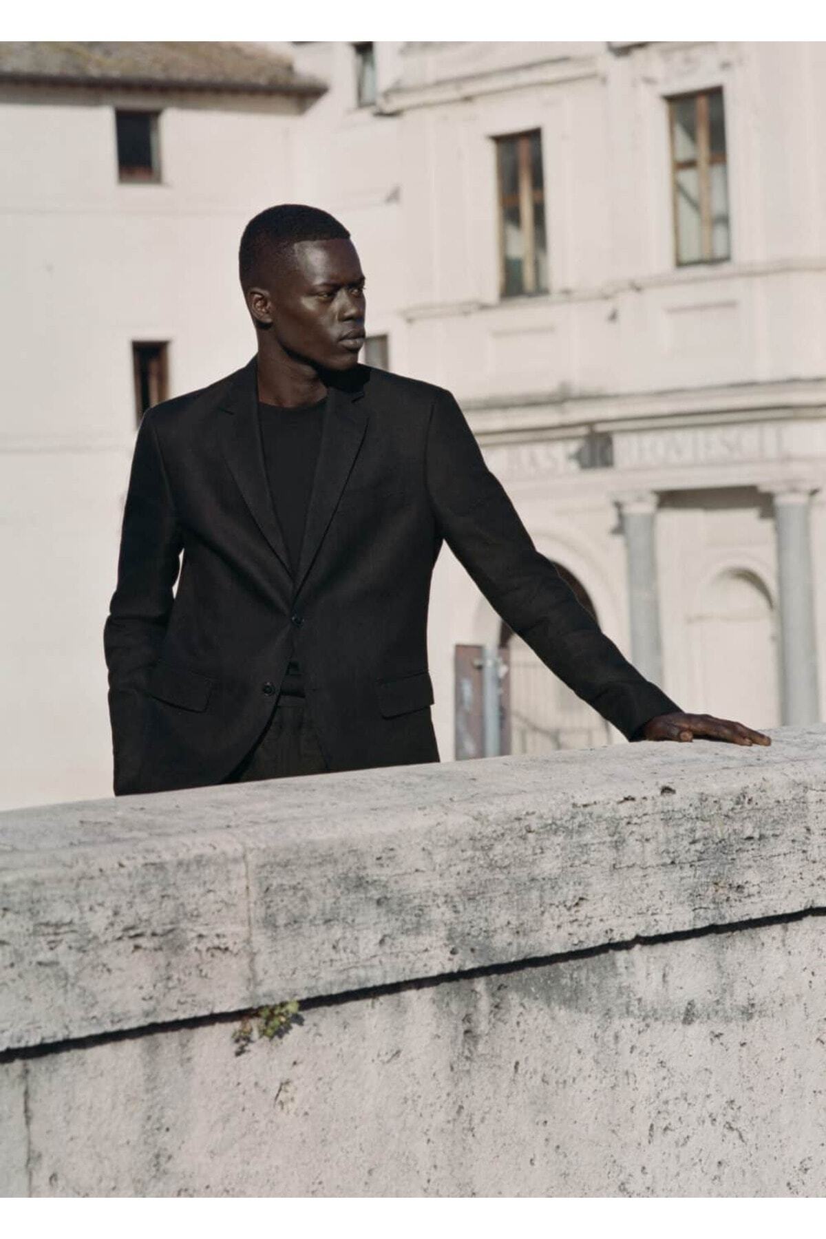 MANGO Man Dar Kesimli Keten Blazer Ceket Fiyatı, Yorumları - Trendyol