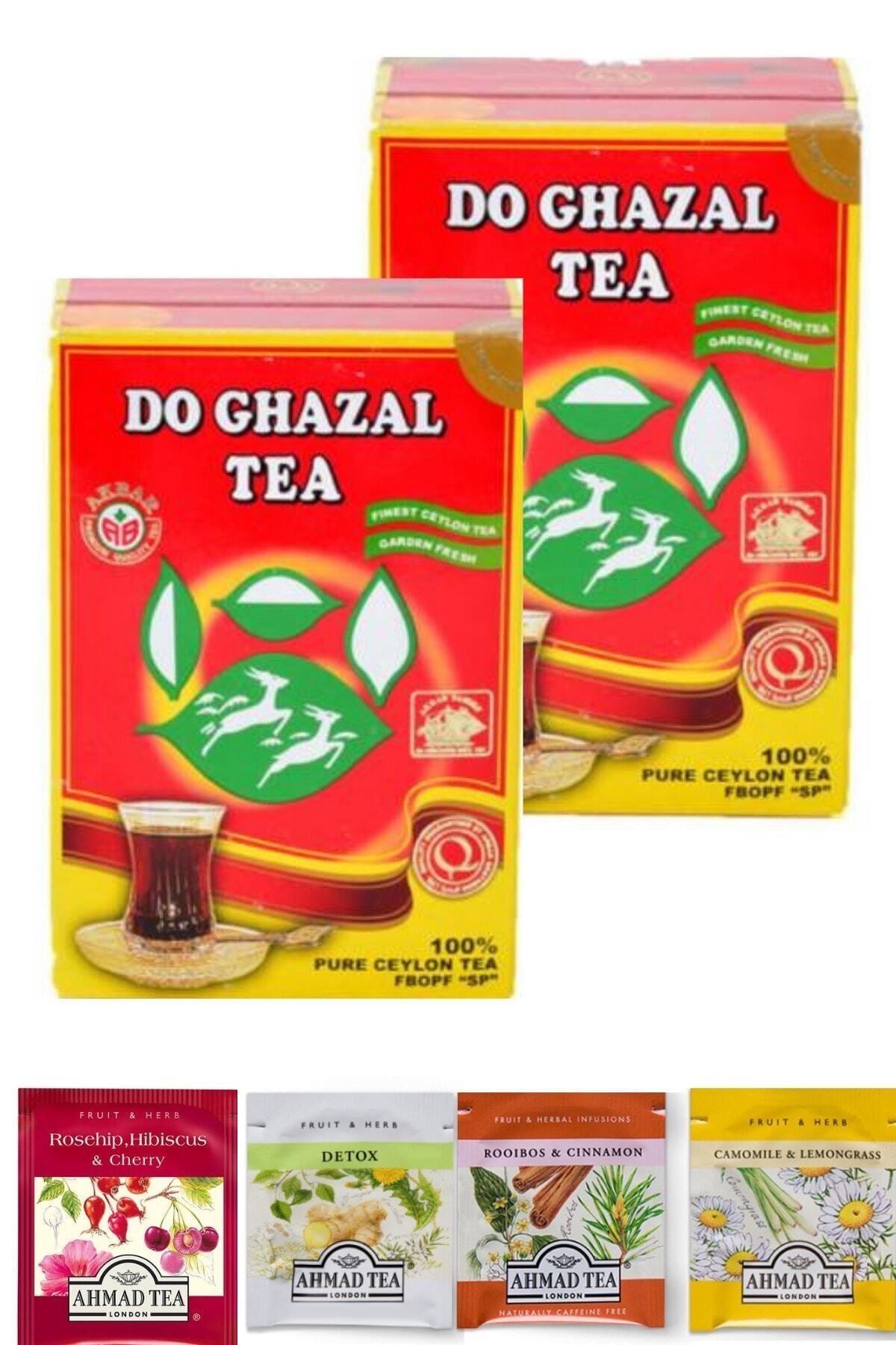 Do Ghazal Tea Do Ghazal Gurmet Set Pure Ceylon Tea (500grx2 Adet ...