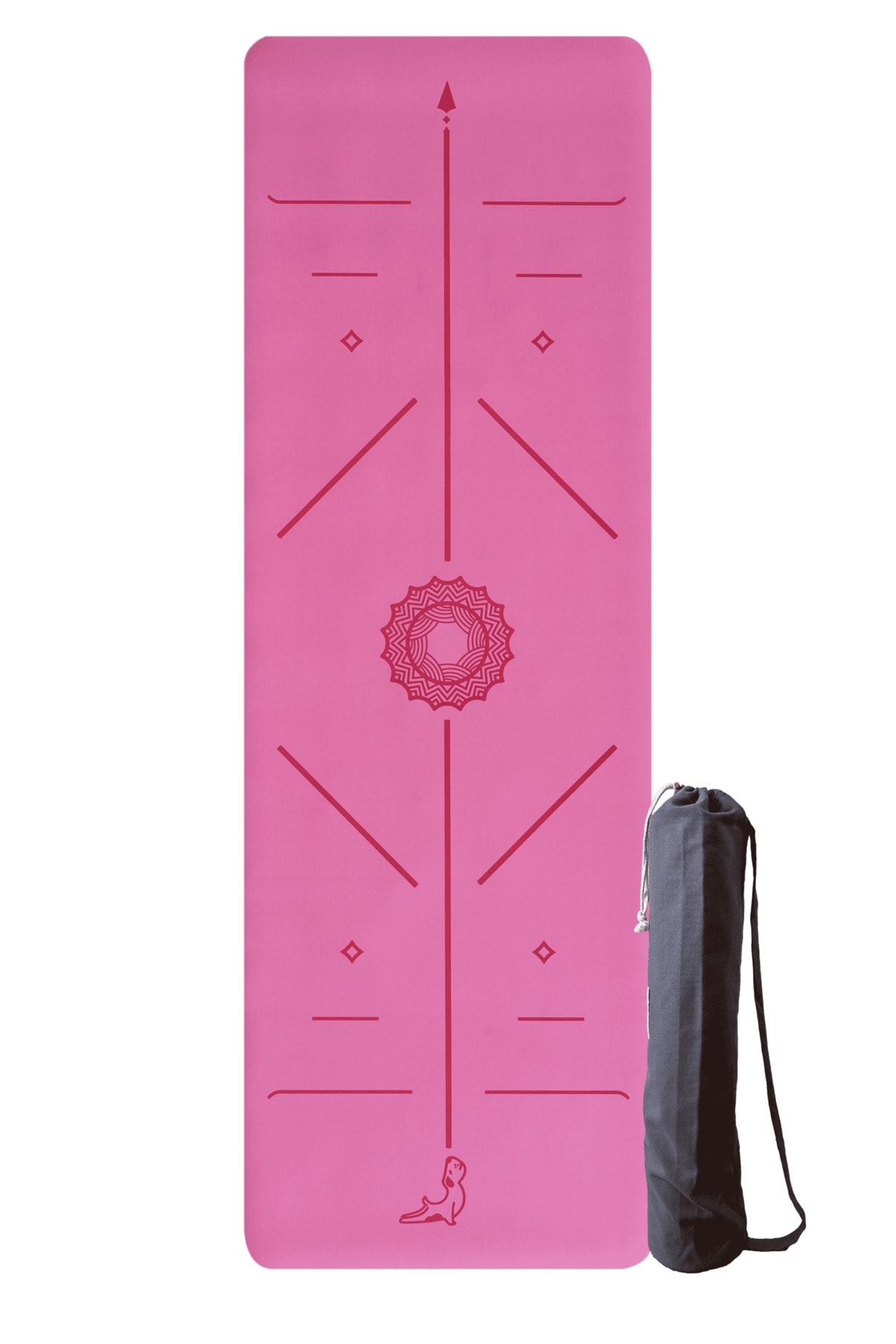 PETARYA Focus Series 4.1 Mm Pembe Doğal Kauçuk Kaydırmaz Yoga Matı ... PETARYA Focus Series 4.1 Mm Pembe Doğal Kauçuk Kaydırmaz Yoga Matı ...