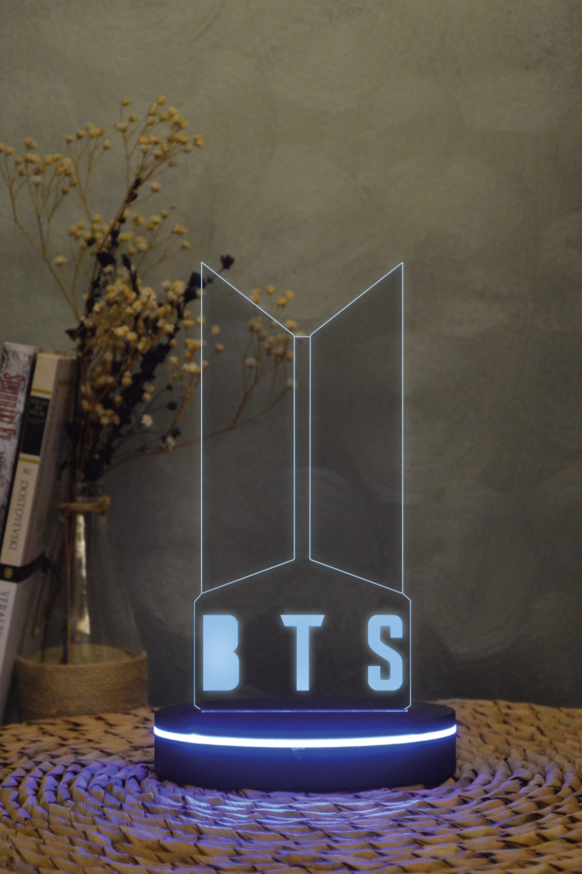 Yubi Design Bts - 3 Boyutlu 16 Renk Dekoratif Gece Lambası 3dFiyatı ...