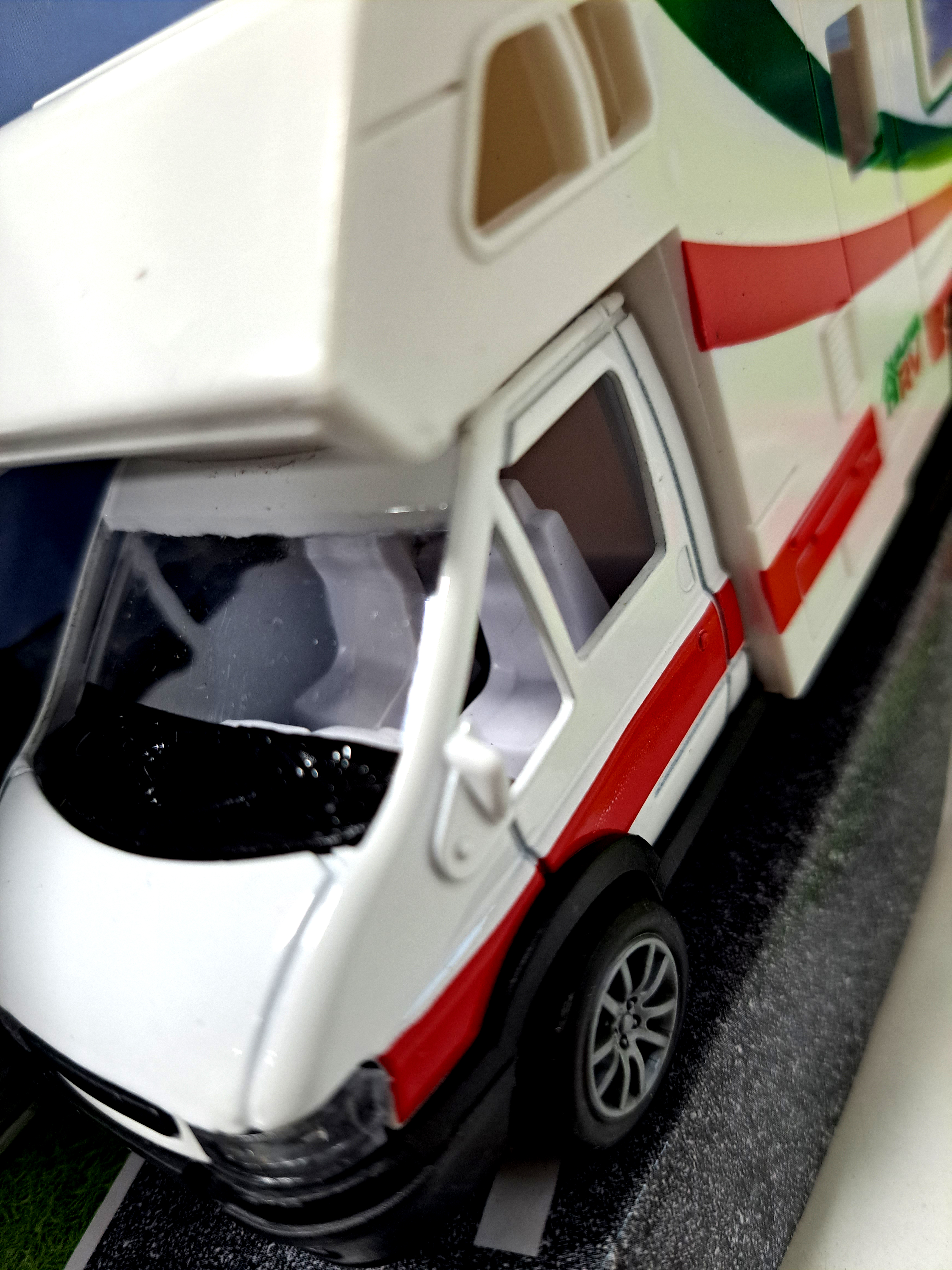 ALYTOYS Caravan Karavan Araba Metal Karavan Bölümü Kırılmaz Plastik ...