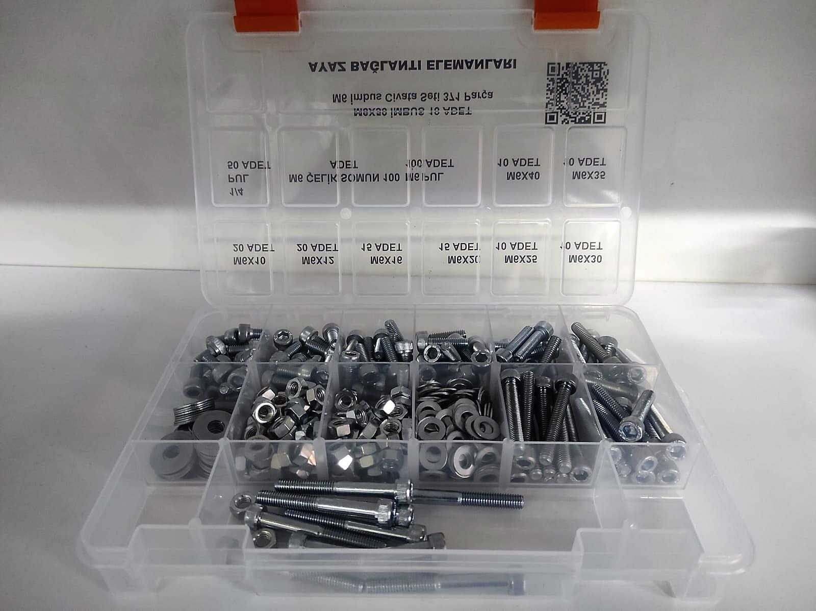 AY-CİV M6 Imbus Civata Seti 371 Parça Dın 912 Alyan Dolu Dolu Set ...