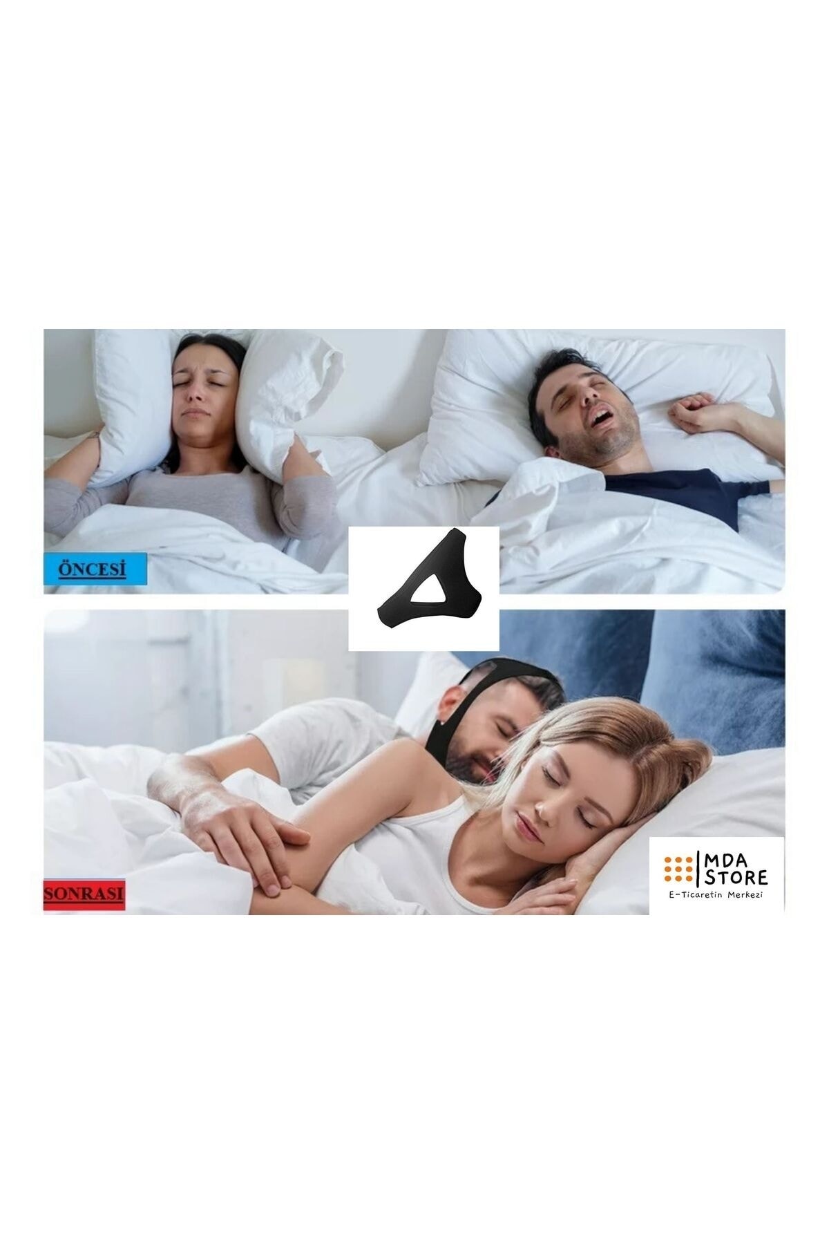 Arnee Uyku Maskesi Horlama Önleyici Horlama Protezi Horlama Bandı Maske ...