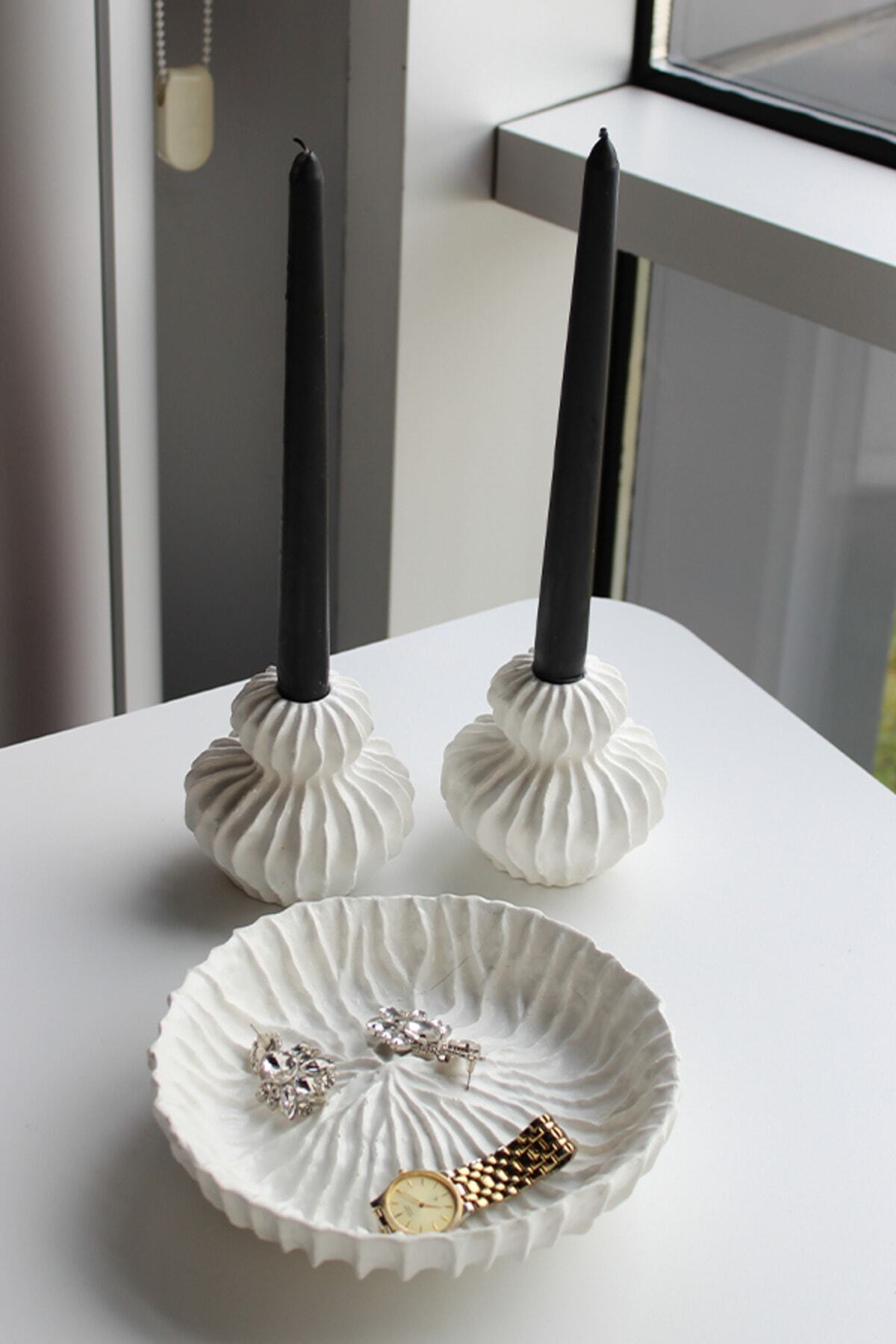 The Craft Thor Dekoratif El / Avuç Figürlü El Yapımı Beton Organizer ...