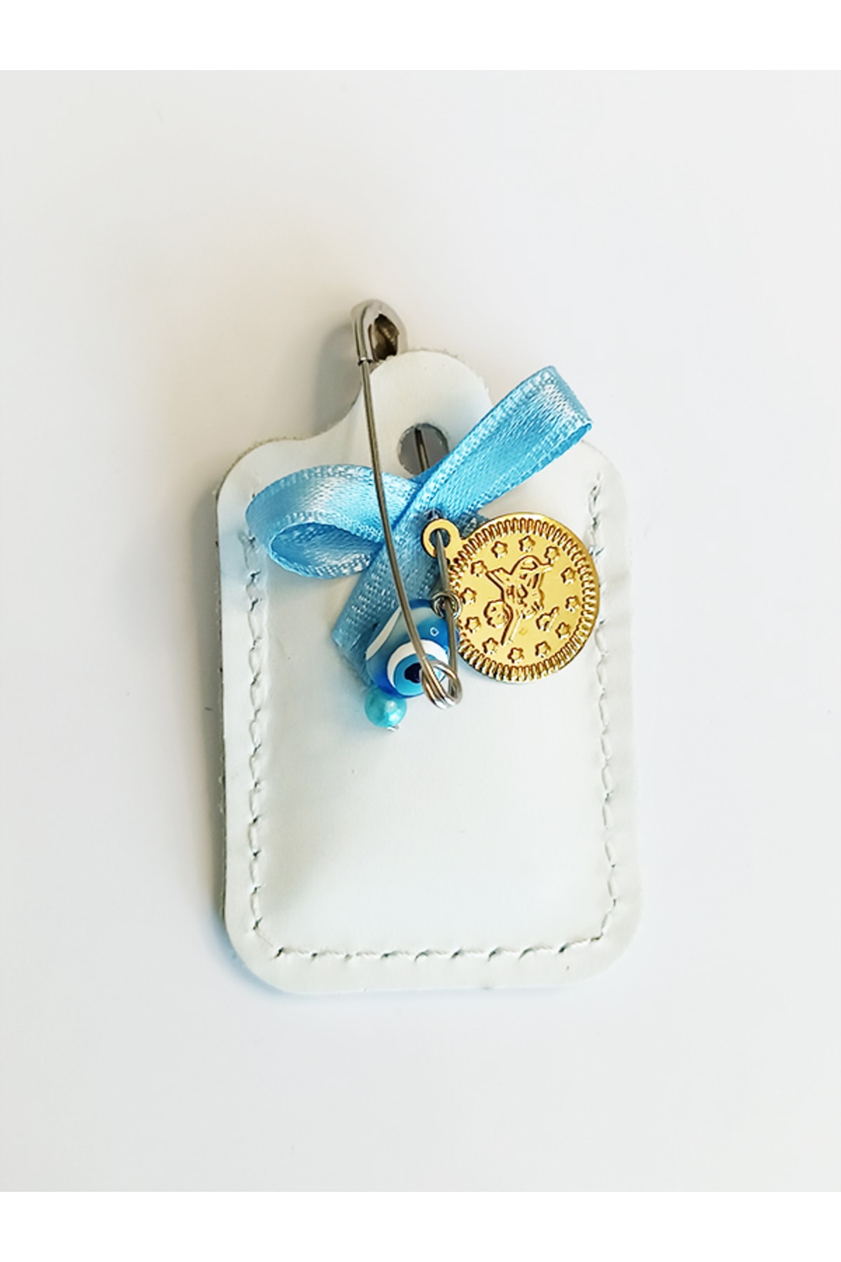 ViP GiFT BEBEK CEVŞEN DUALI KOLYE MUSKA HAKİKİ DERİ KÜÇÜK DÖRTGEN ...