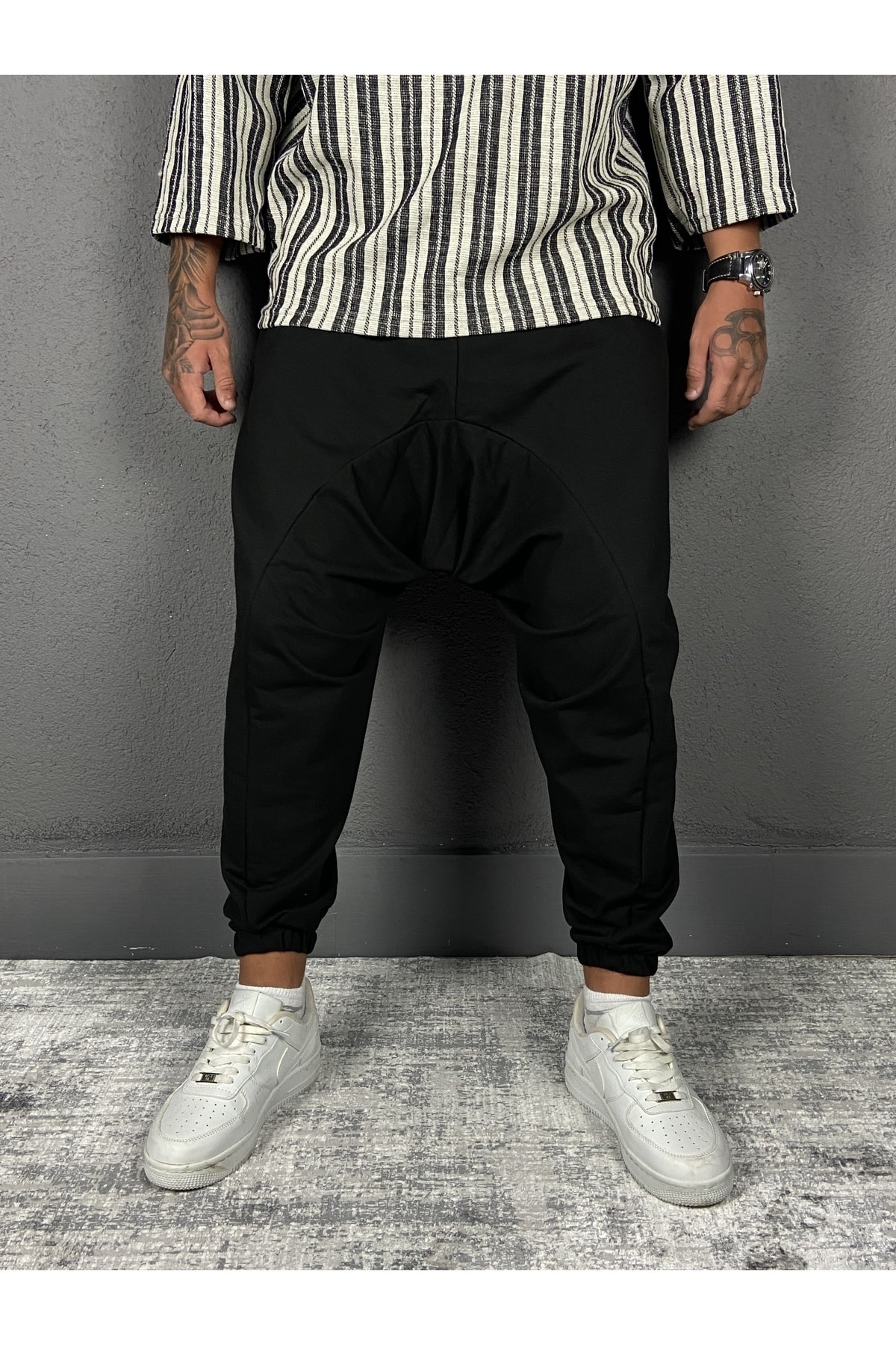 JOE MATTA Düz Siyah Rahat Kesim Şalvar Pantolon Fiyatı, Yorumları ...