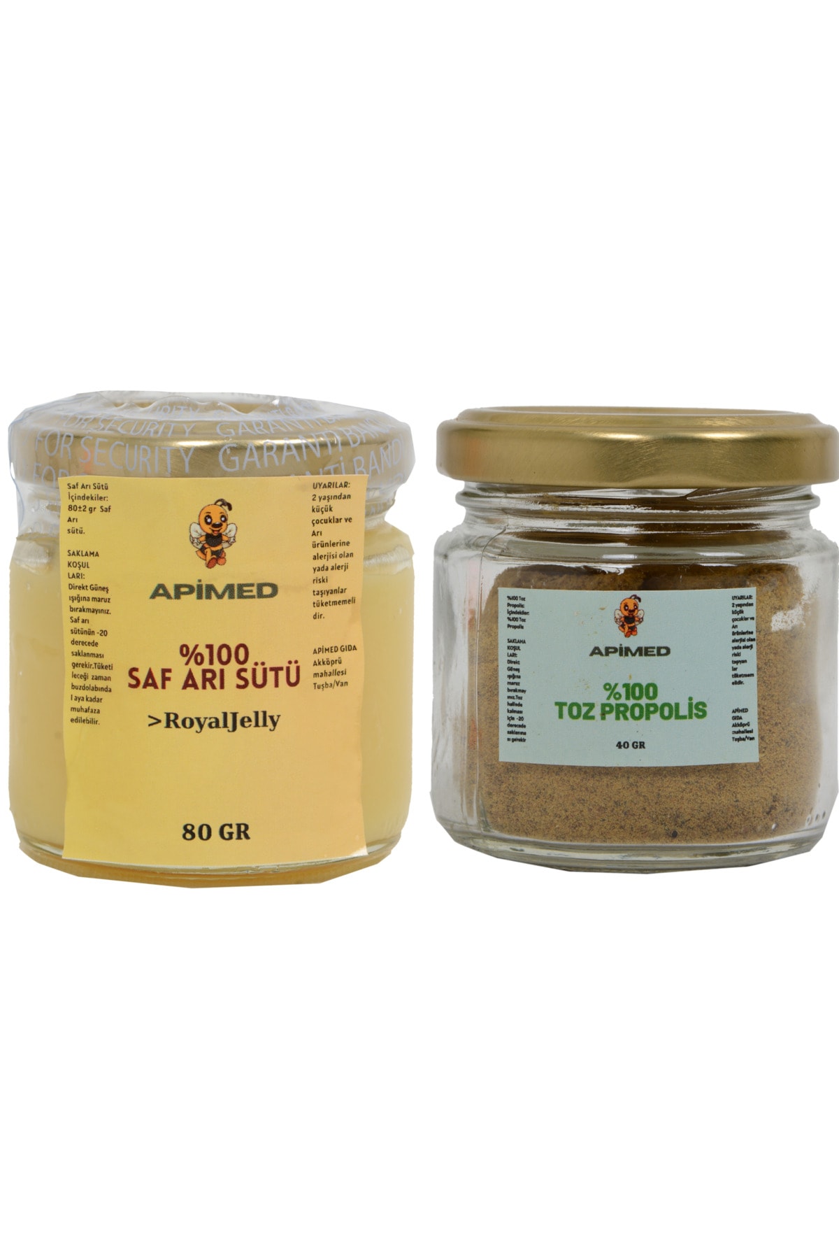 APİMED Arı Sütü (80GR) Ve Propolis (40GR) Harika Ikili - Fiyatı, Yorumları