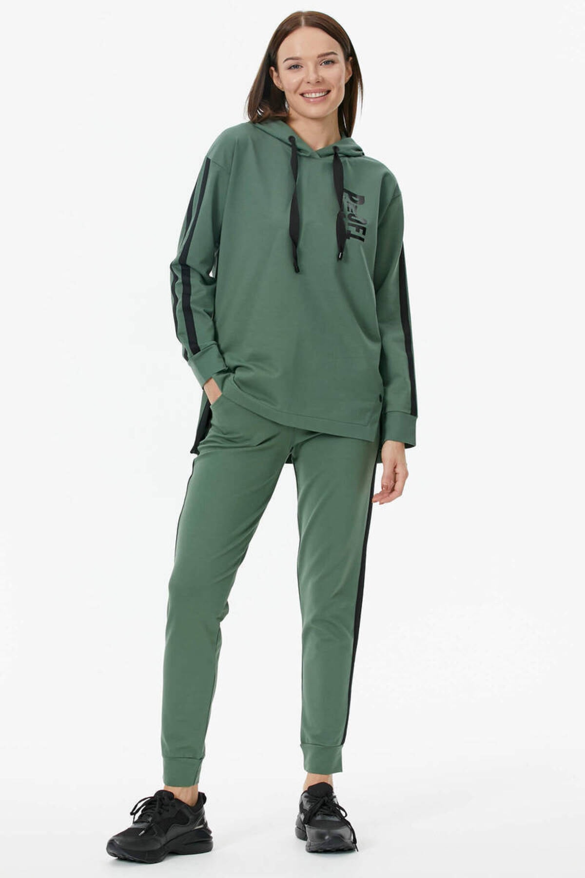 Sementa Oversize Kapüşonlu Eşofman Takım - YeşilFiyatı, Yorumları ...