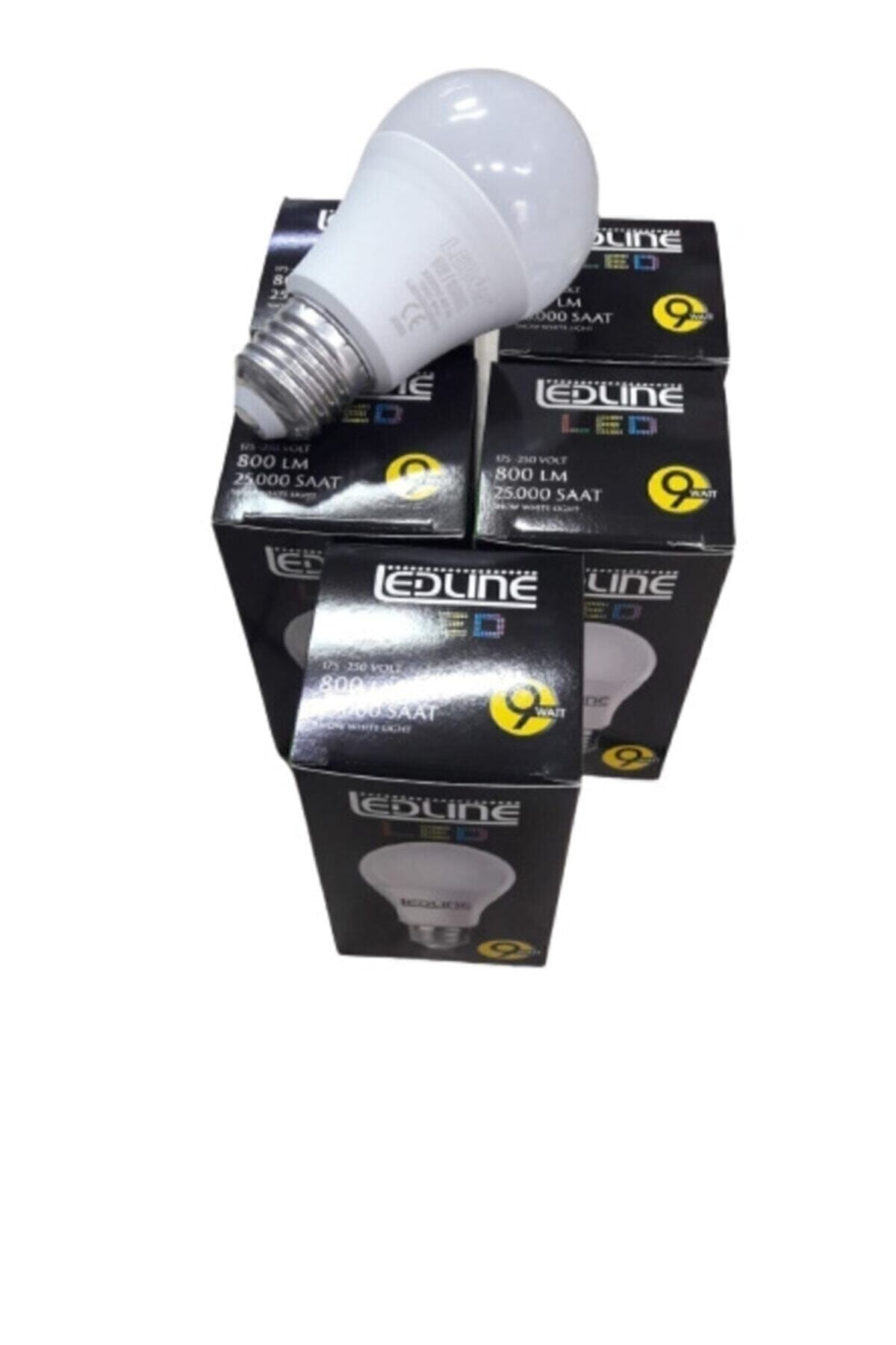 LEDLINE 9watt Led Ampul 25bin Saat Garantili Led Ampul 9w-60w Beyaz ...