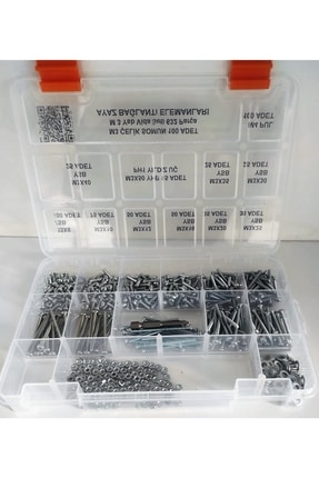 900 Parça Vida Civata Somun Pul Seti | Site Hırdavat 🔧