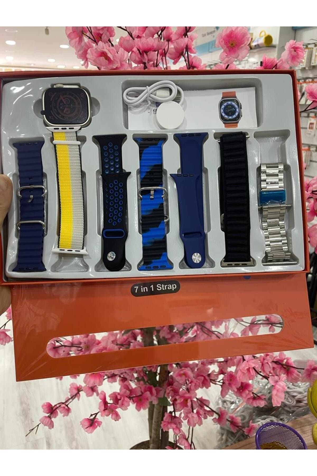 xonex WATCH ULTRA 8 7 KORDON HEDİYELİ ....49 MM 2023.... Fiyatı ...