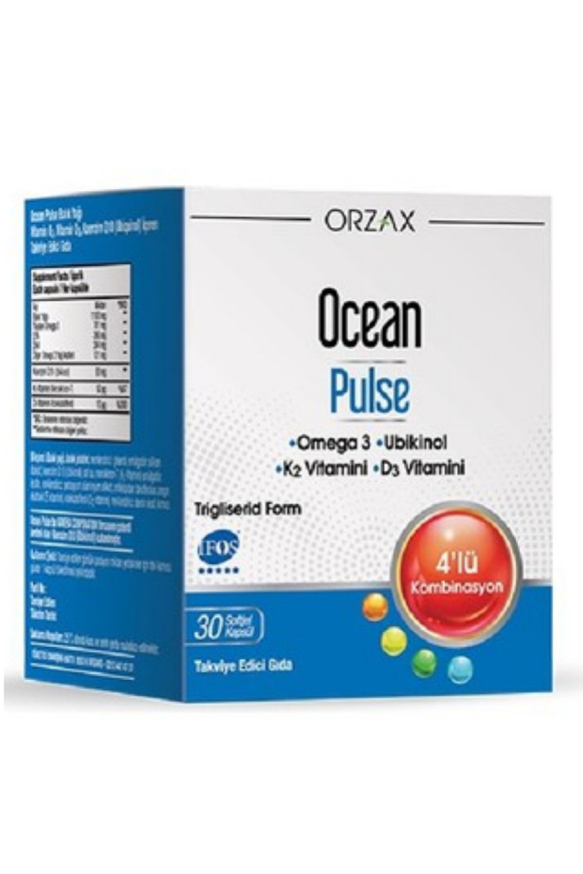 Ocean Orzax Ocean Pulse 30 Kapsül Fiyatı, Yorumları - Trendyol