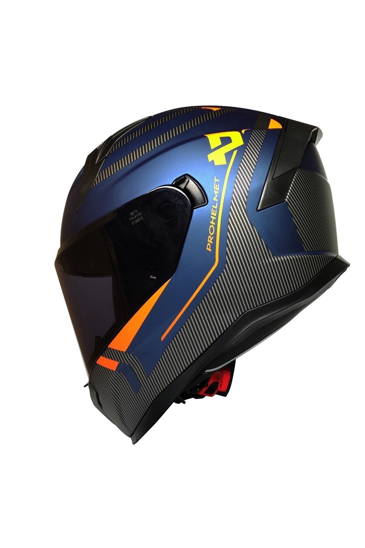 Genel Markalar Motosiklet Kaskı Sertfikalı Güneş Vizörlü Fiber Kask ...