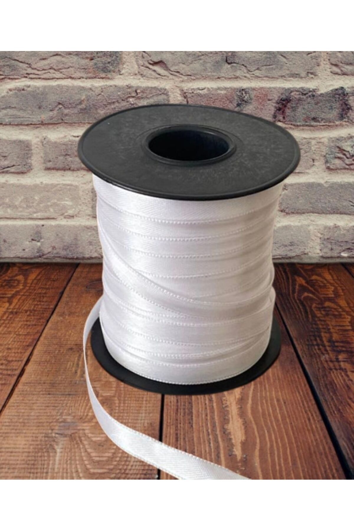 serap çiçekçilik 100 metre Beyaz Saten Kurdele Şerit – 1 cm Beyaz Saten ...