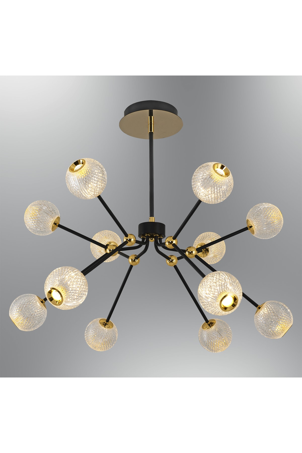 Ultra Home 4139-12A Spıder 12 Li Avize Siyah Fiyatı, Yorumları - Trendyol