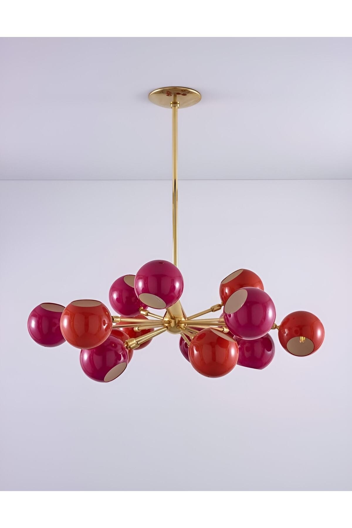 VİSENTE HOME Parlak Renkli Avize Bright Color Chandelier Tüm oda ve ...