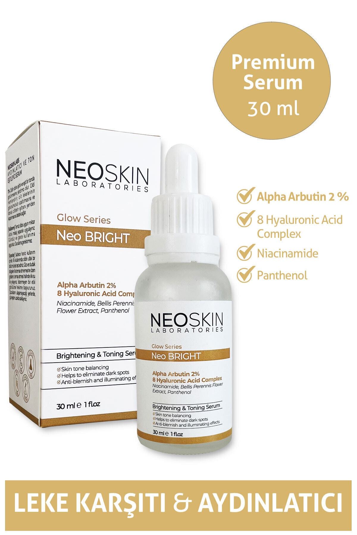 NEOSKIN Neo Brıght-leke Karşıtı, Cilt Tonu Eşitleyici, Aydınlatıcı ...