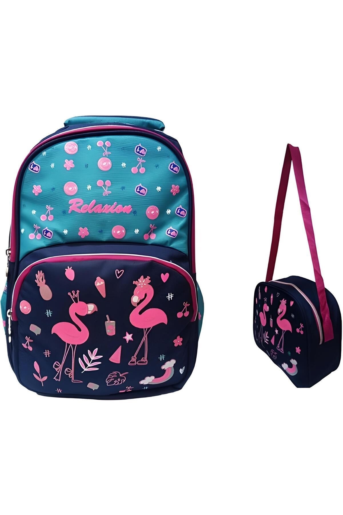 Çanta Sepetim Beslenme Çantalı Desenli Okul Sırt Çantası Fiyatı ...