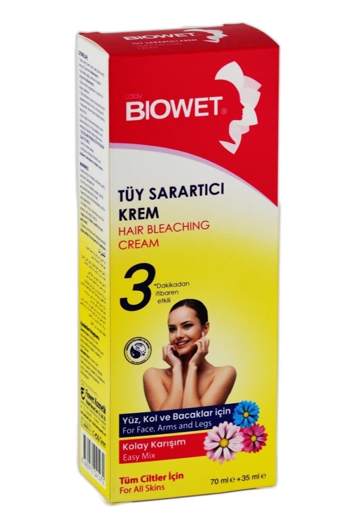 BIOWEET Biowet Tüy Sarartıcı Krem Tüm Ciltler 70 ml 35 ml Fiyatı ...