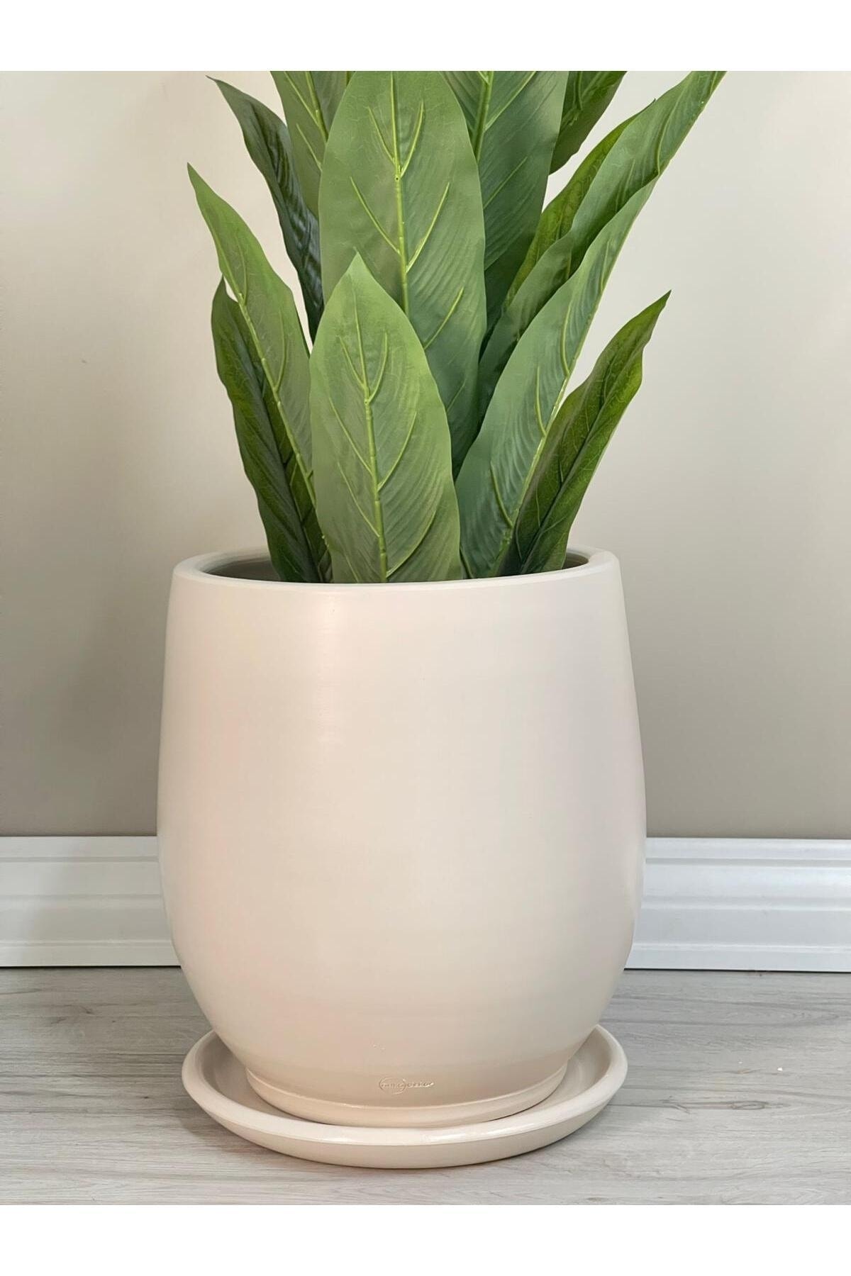 odka Armut Model Saksı Tabaklı H: 25cmx20cm Ekru Renk Fiyatı, Yorumları ...