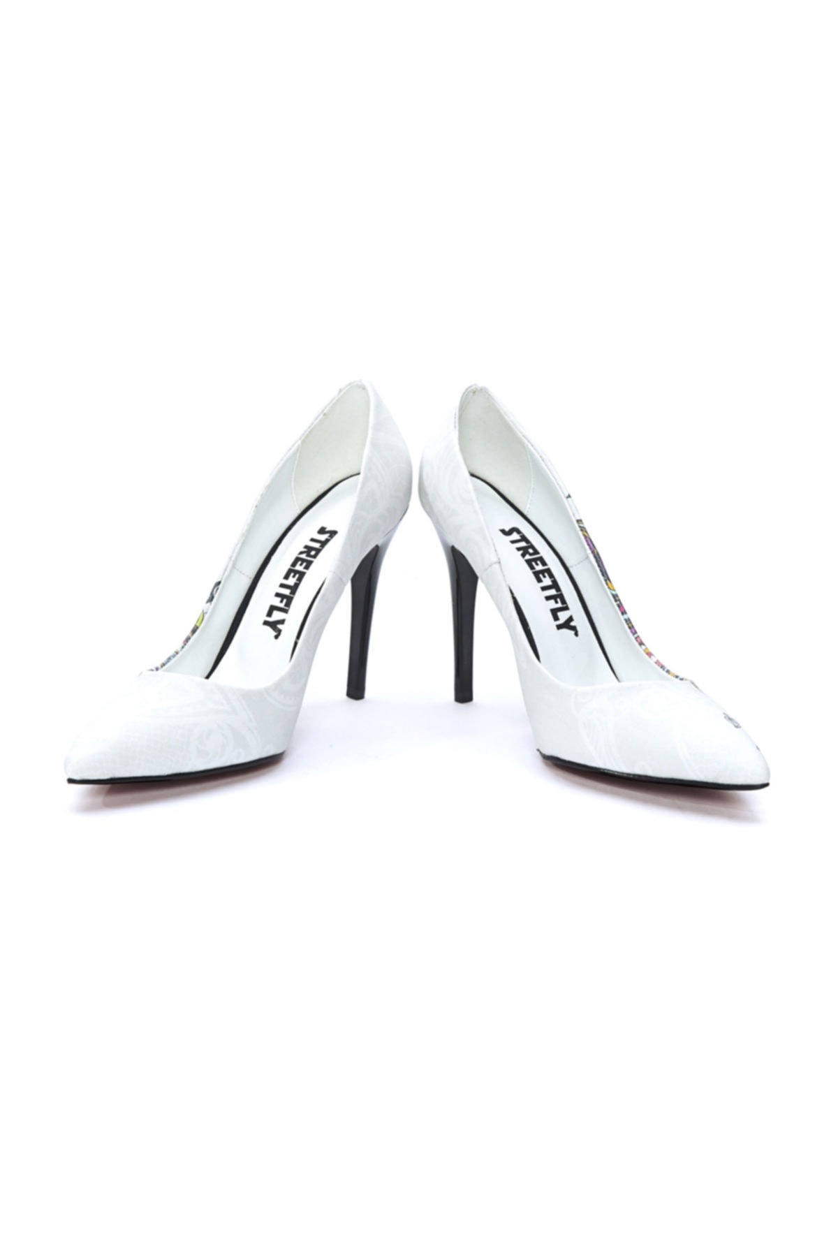 Streetfly Pantofi cu toc clasic imprimat - Trendyol