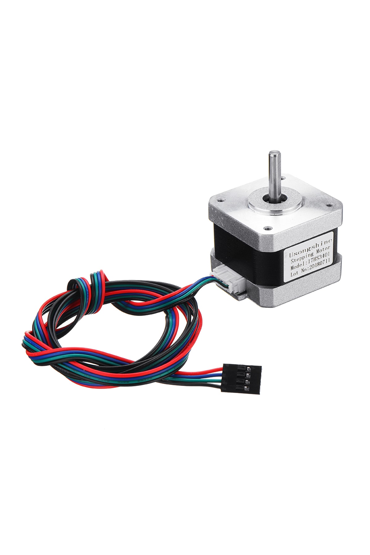 Genel Markalar 17HS3401 Nema 17 Step Motor 0.28N.m D Mil 2 Faz 1.3A 1.8 ...