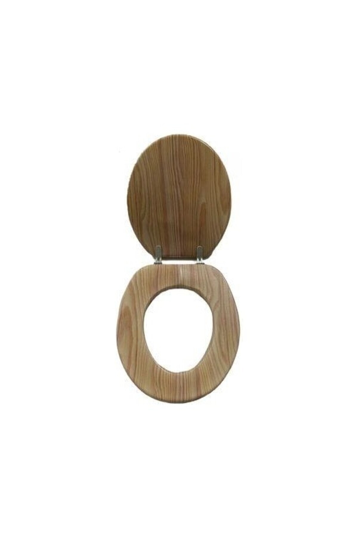 Softy Classic Full Wood Pattern Toilet Seat - Trendyol