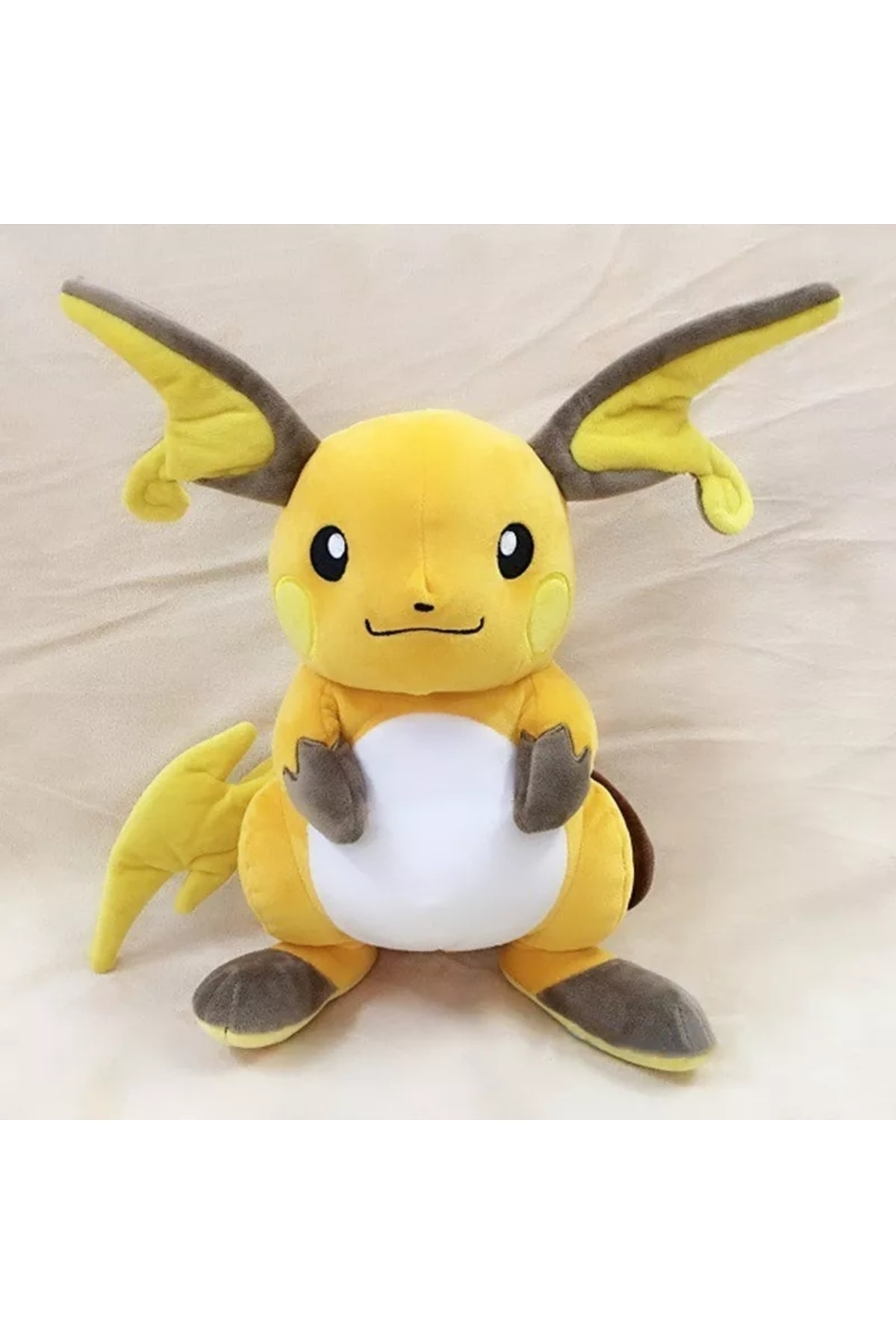 Takara Tomy Raichu 35cm Büyük boy Pokemon peluş oyuncak figür Pikachu ...