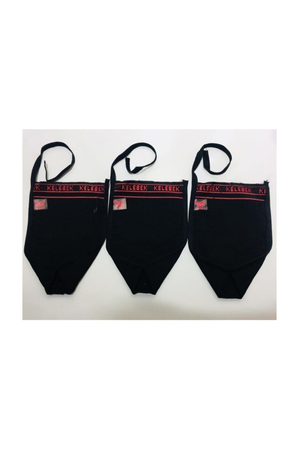 Kelebek Kese 3 Adet Siyah Kelebek Kalın Hamam Kesesi Kıvrık Bursa ...