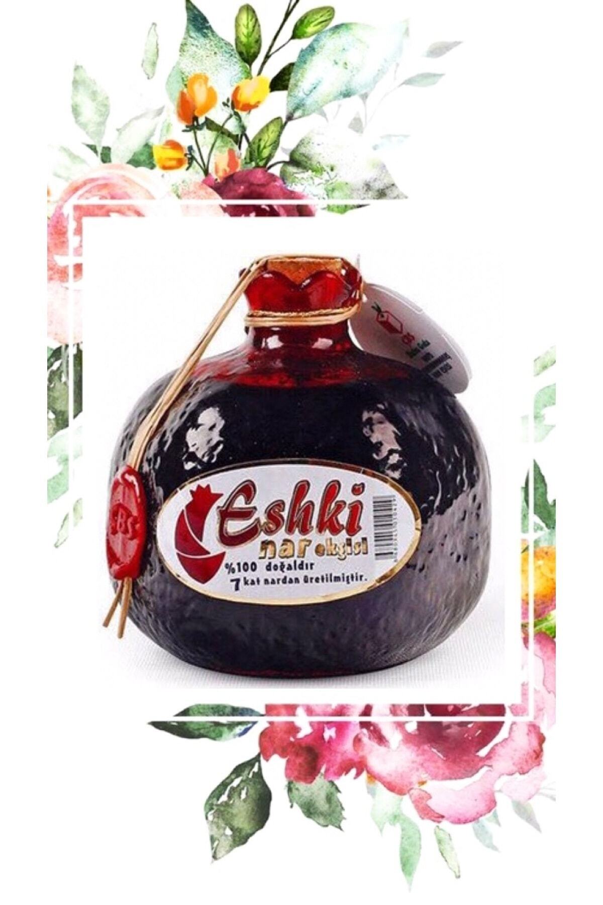 Eshki NAR EKŞİSİ (ÖZÜTÜ ) 760 gr Özel El Yapımı Nar Figürlü Şişede ...