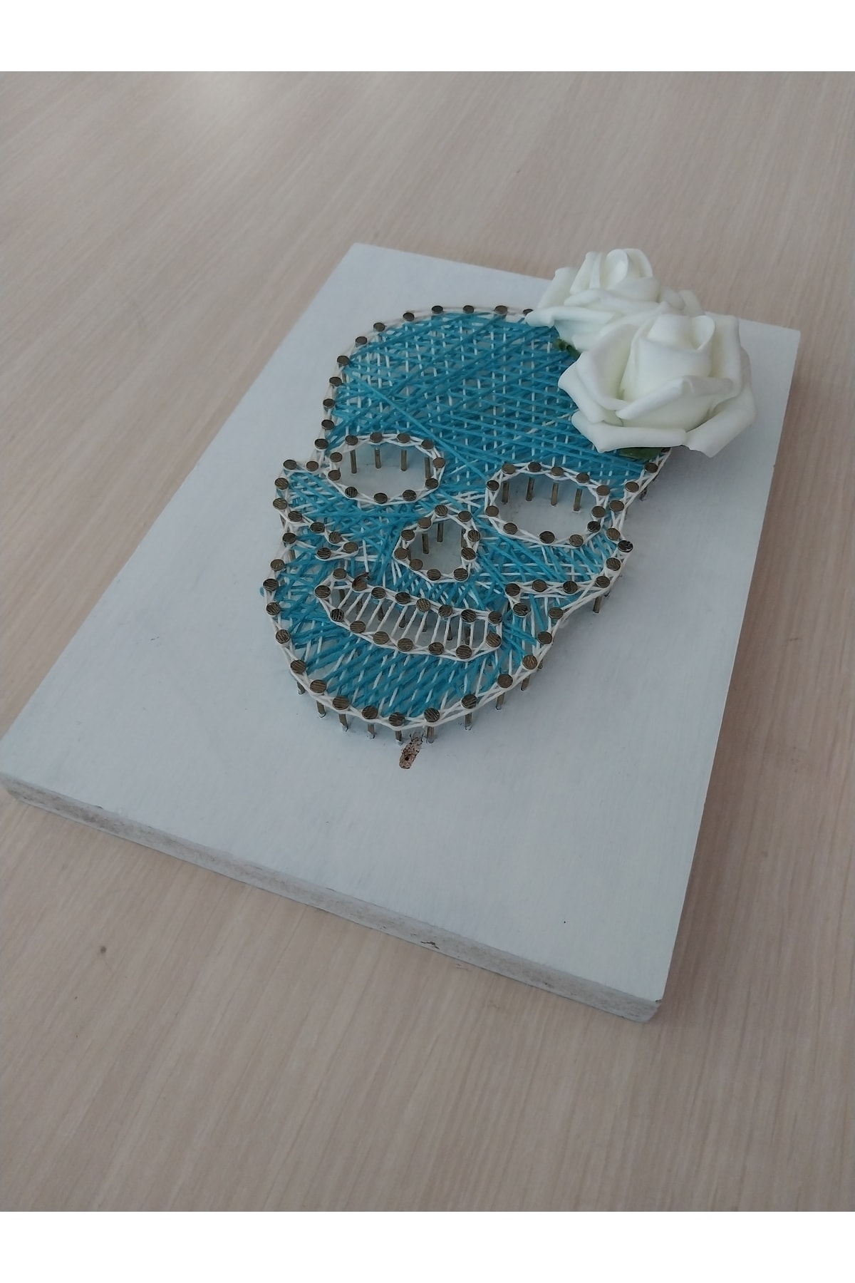 Papatyam String Art/ Filografi /İp Sanatı/ Anahtarlık/ Duvar Tablosu ...