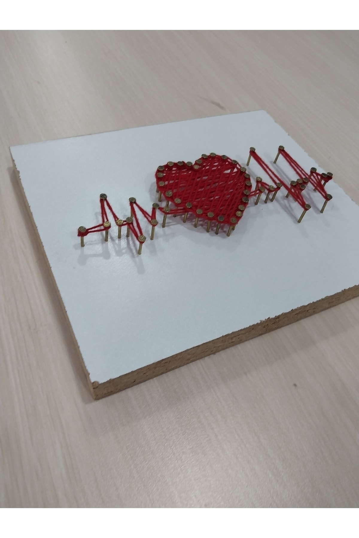 Papatyam String Art/ Filografi /İp Sanatı/ Anahtarlık/ Duvar Tablosu ...