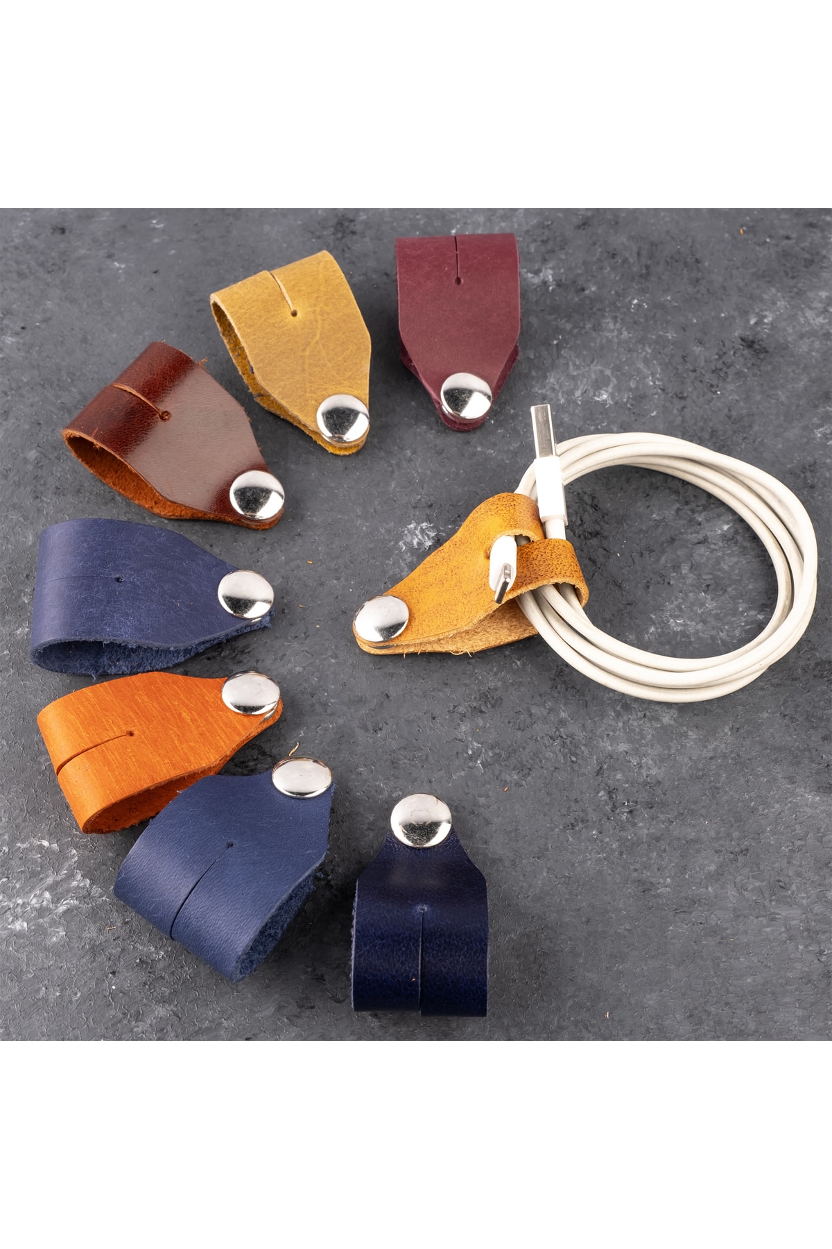 Pelle Craft Hakiki Ve Gerçek Deri Kablo Düzenleyeci 6’lı Paket Fiyatı ...