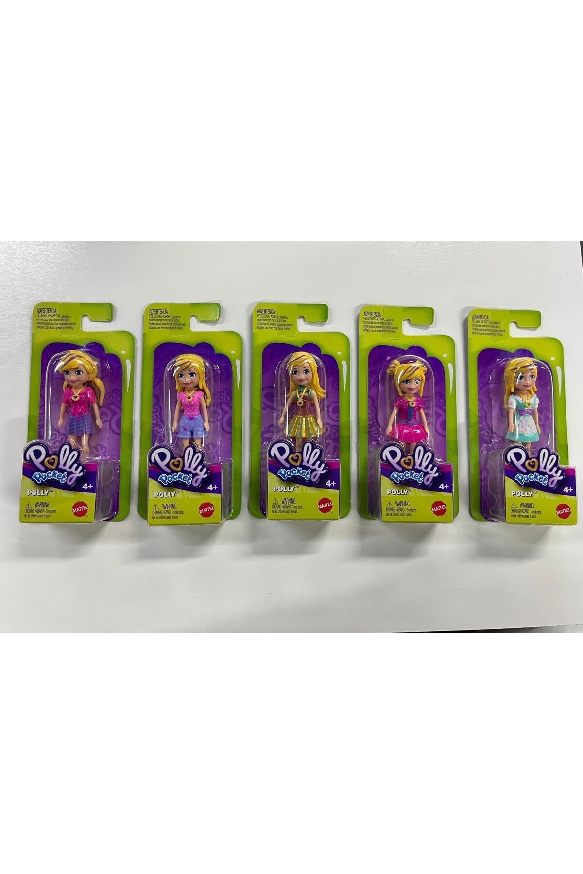 Polly Pocket Polly 5 li Sarışın set Pollypocket kızlar Polly Pocket ...