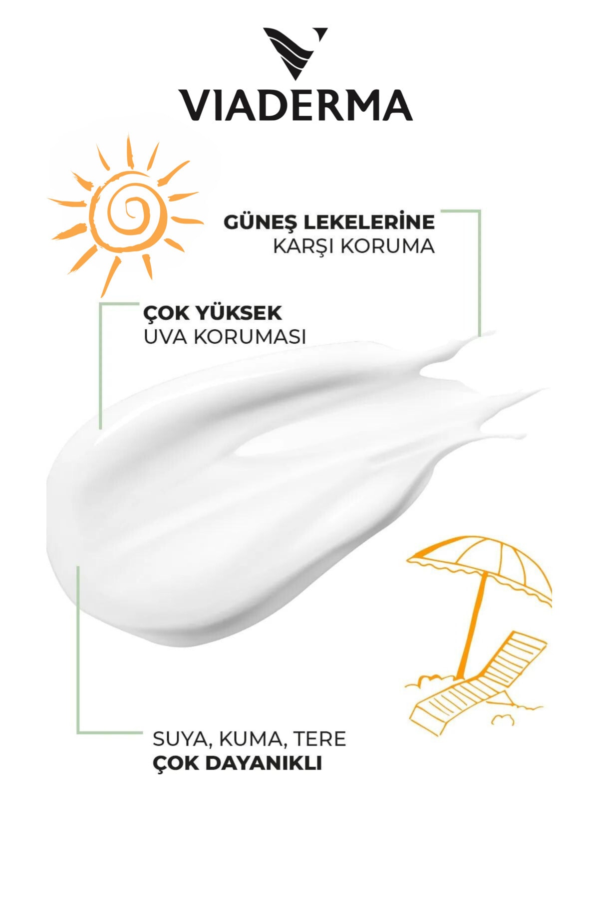 Viaderma Akne Karşıtı SPF 50 Yüz Ve Vücut Güneş Kremi Akneye Meyilli ...