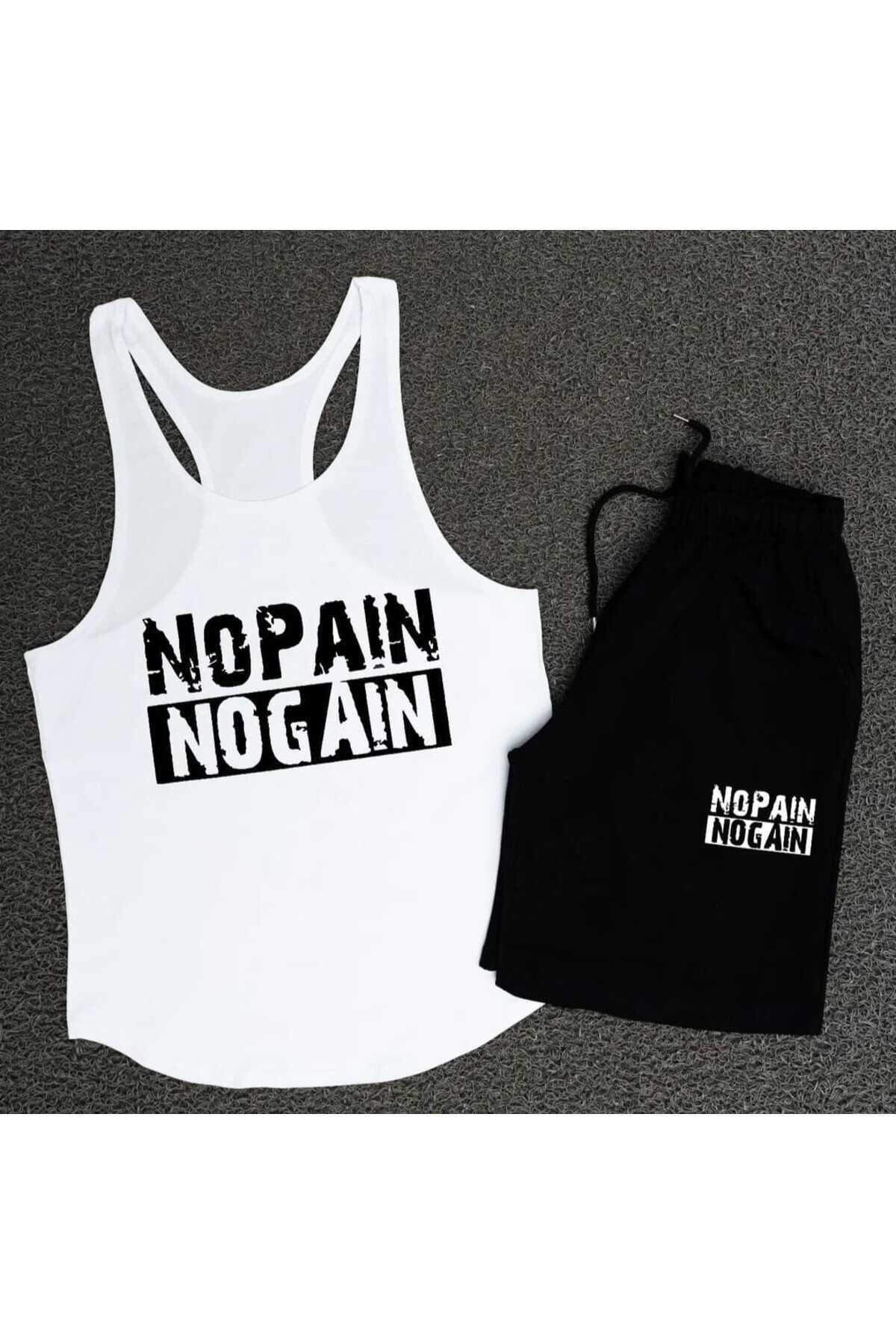 PUNIX FITNESS YÜKSEK KALİTE %100 PAMUK ERKEK GYM ATLET T-SHIRT ŞORT ...