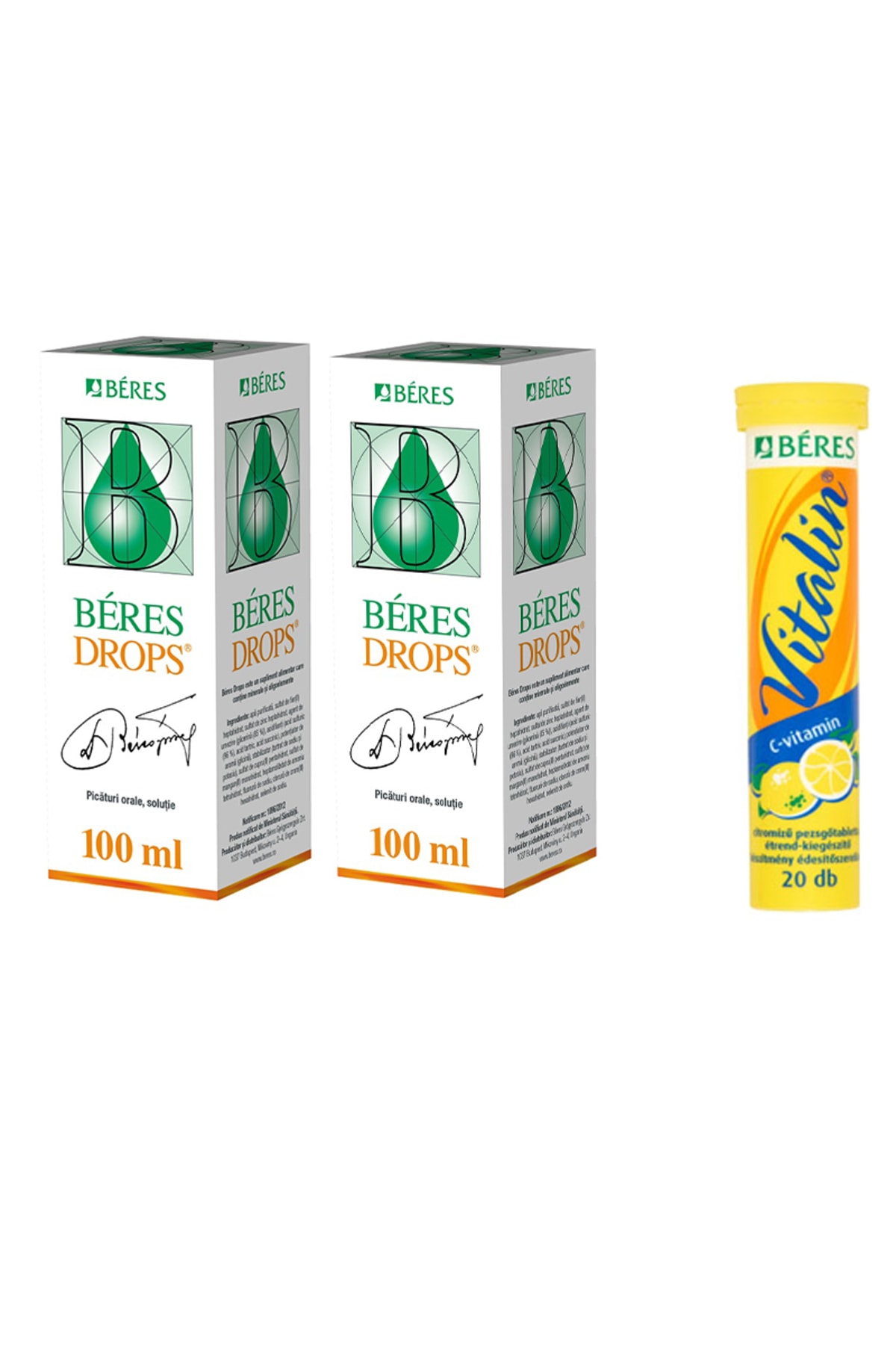 Beres Drops Plus 100 ML X 2 Adet - Beres Vitalin C Vitamini - Fiyatı ...