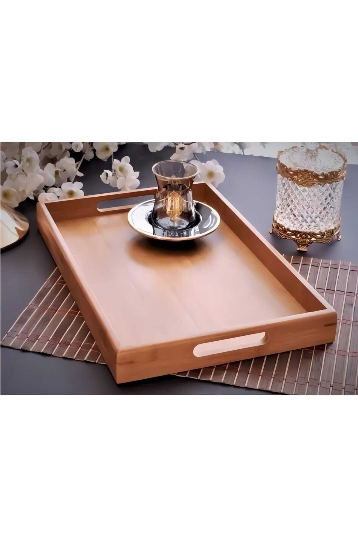 MEHAY HOME Bambu Orta Sunum Tepsi-çay Kahve Tepsisi 35 cm - Fiyatı ...