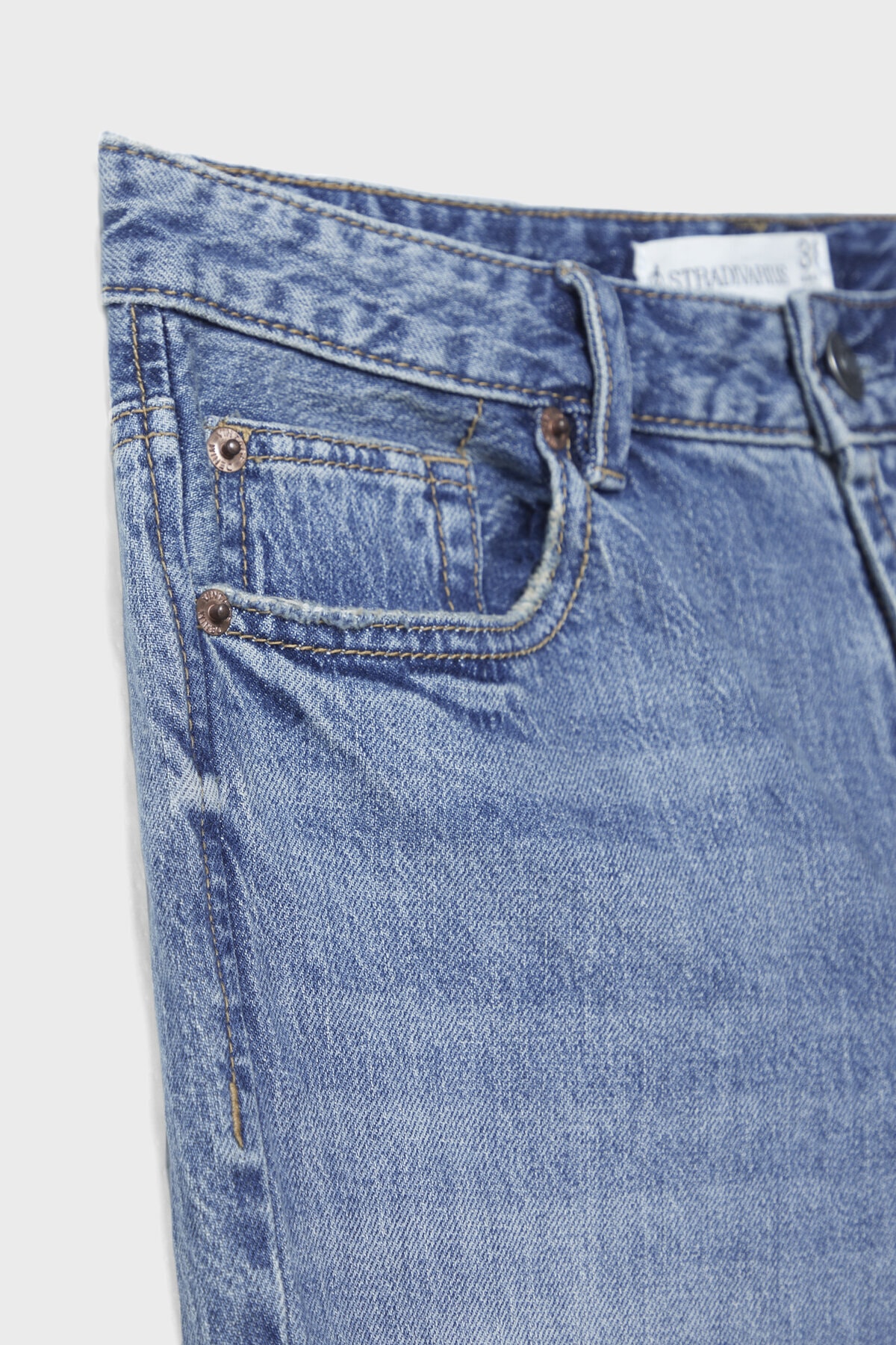 Stradivarius D98 straight fit vintage jean Fiyatı, Yorumları - Trendyol